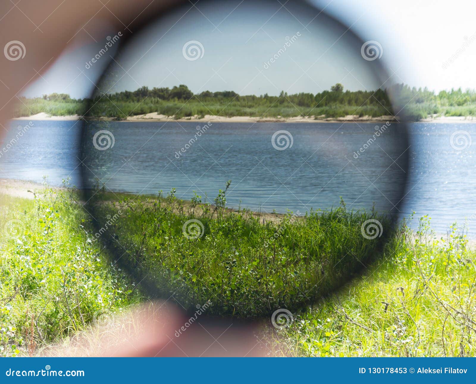 Polarizing Filter for the Camera Stock Image - Image of photographer ...