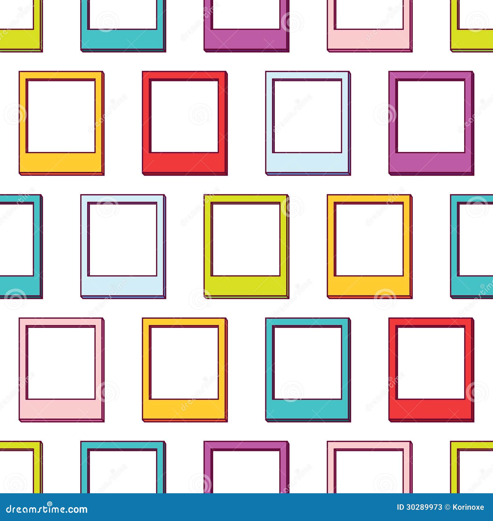 Polaroid Pattern For Photo Frames With Background Texture ...