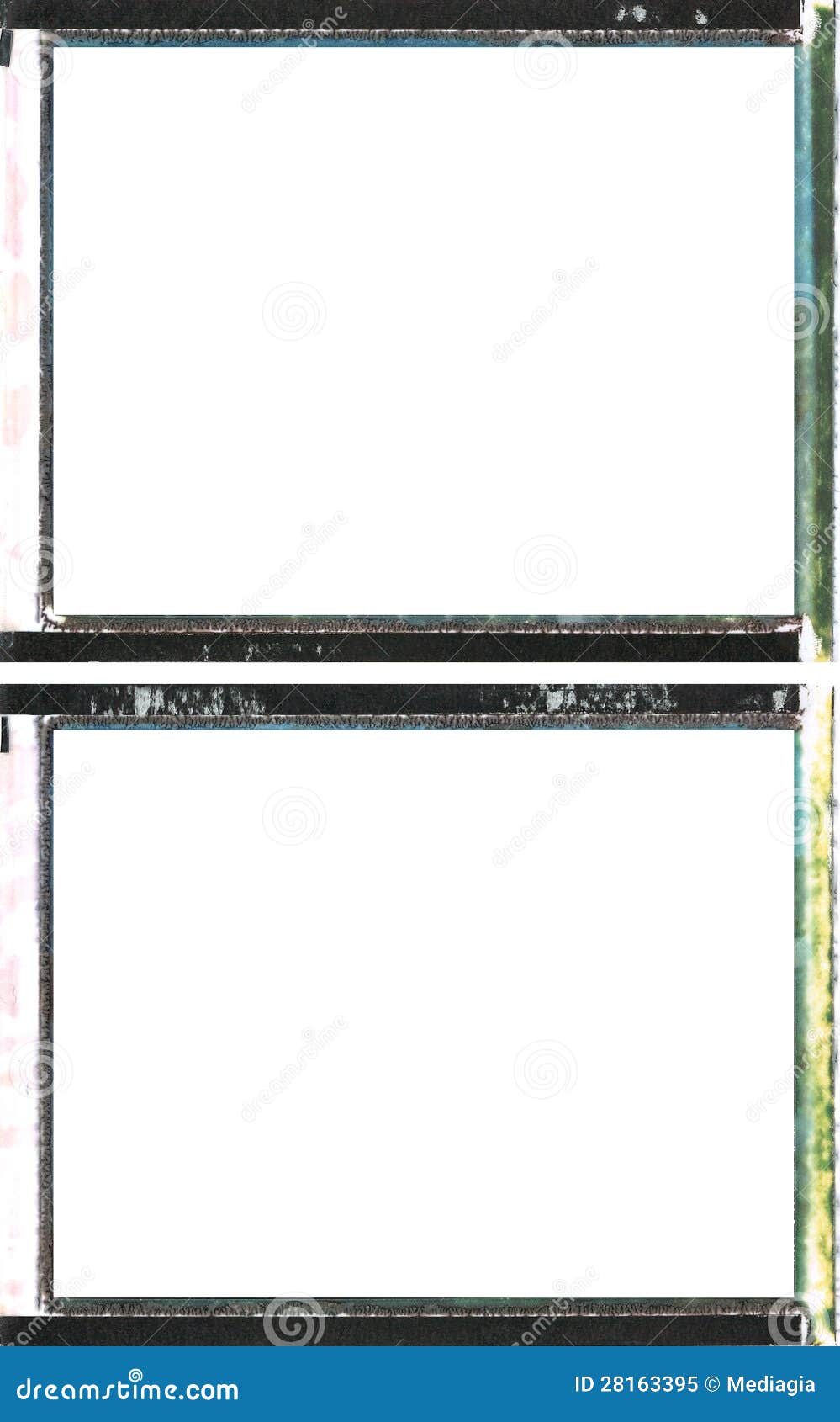 Polaroid Film Border stock image. Image of worn, film - 28163395