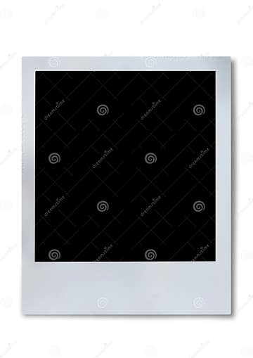 Polaroid film frame stock illustration. Illustration of exposed - 1044912