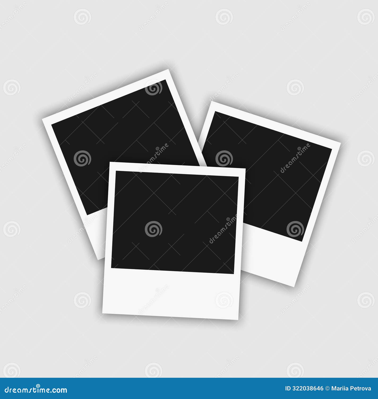 Polaroid Stack Royalty-Free Stock Photo | CartoonDealer.com #3369117