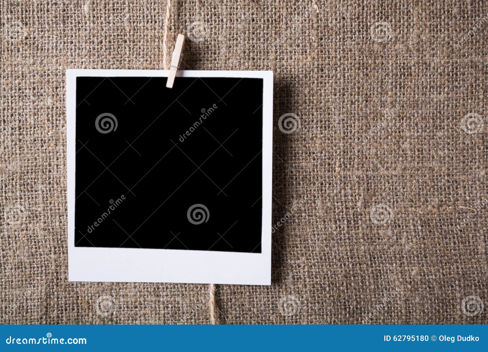 Polaroid stock photo. Image of template, pinned, decoration - 62795180