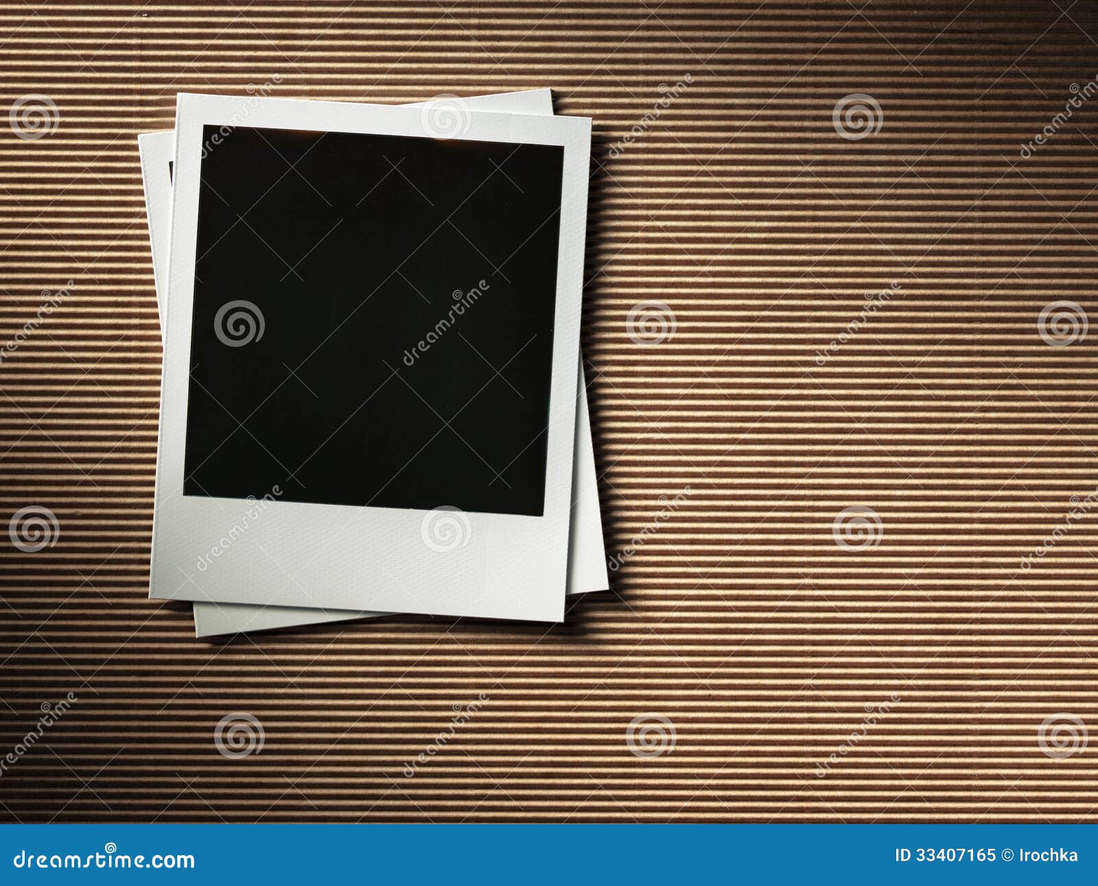 Polaroid style photo frame stock image. Image of grunge - 33407165