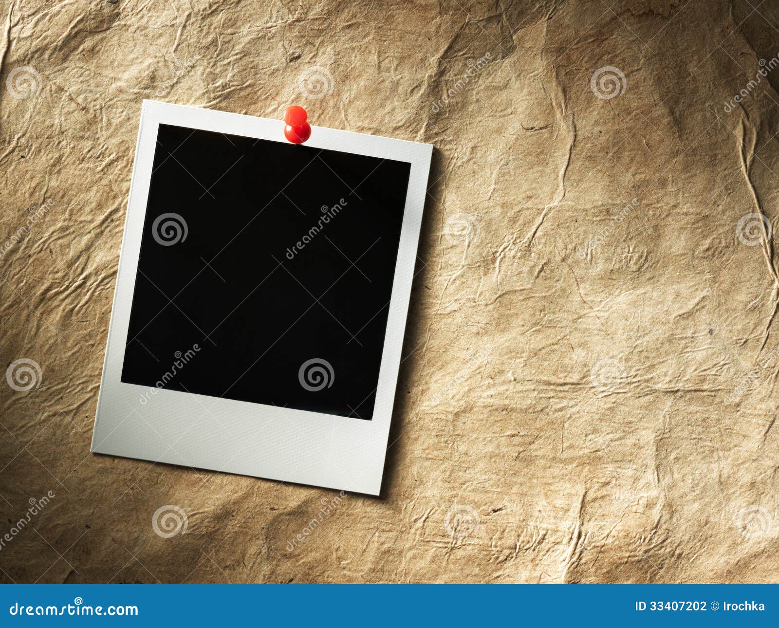 Polaroid style photo frame stock photo. Image of background - 33407202