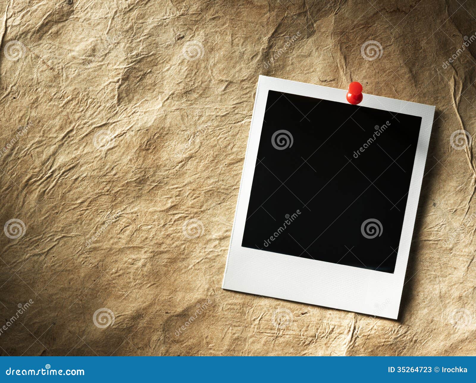 Polaroid style photo frame stock image. Image of family - 35264723