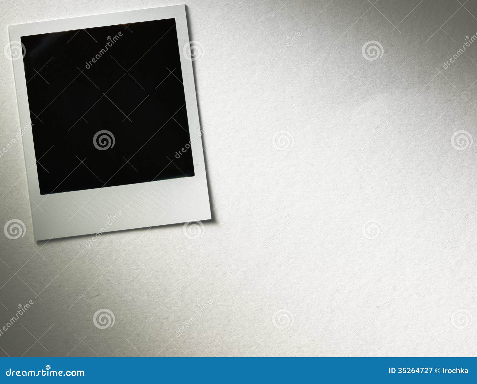 Polaroid style photo frame stock image. Image of edge - 35264727
