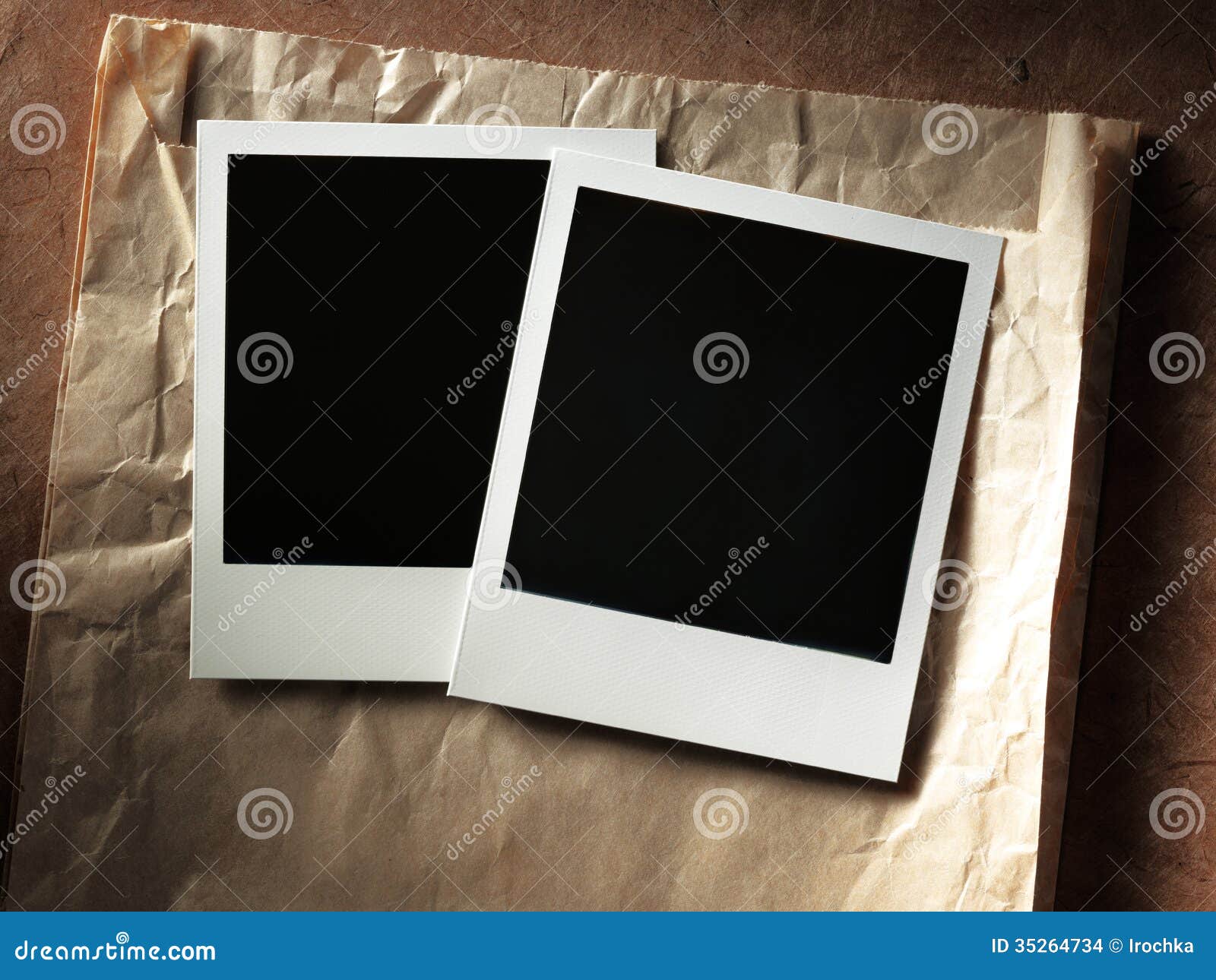 Polaroid style photo frame stock photo. Image of history - 35264734