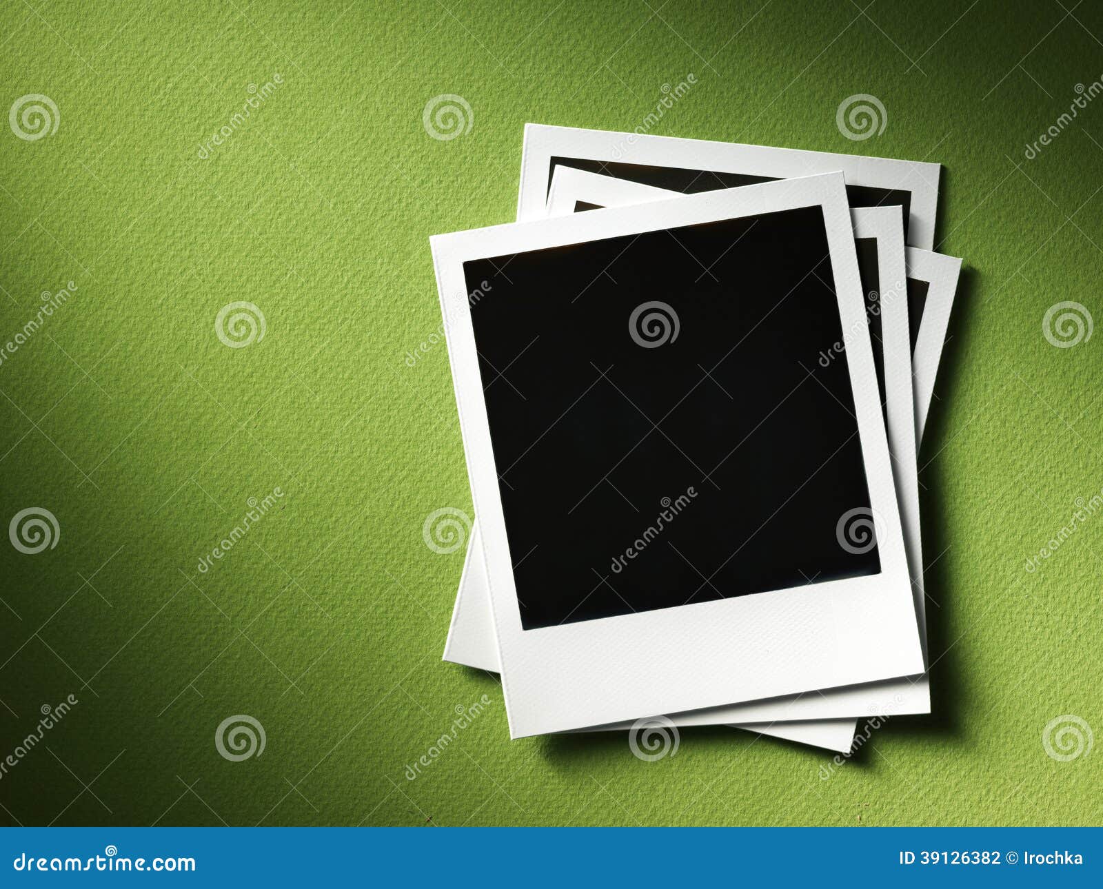 Polaroid Style Photo Frames On Vintage Paper | CartoonDealer.com #52979502