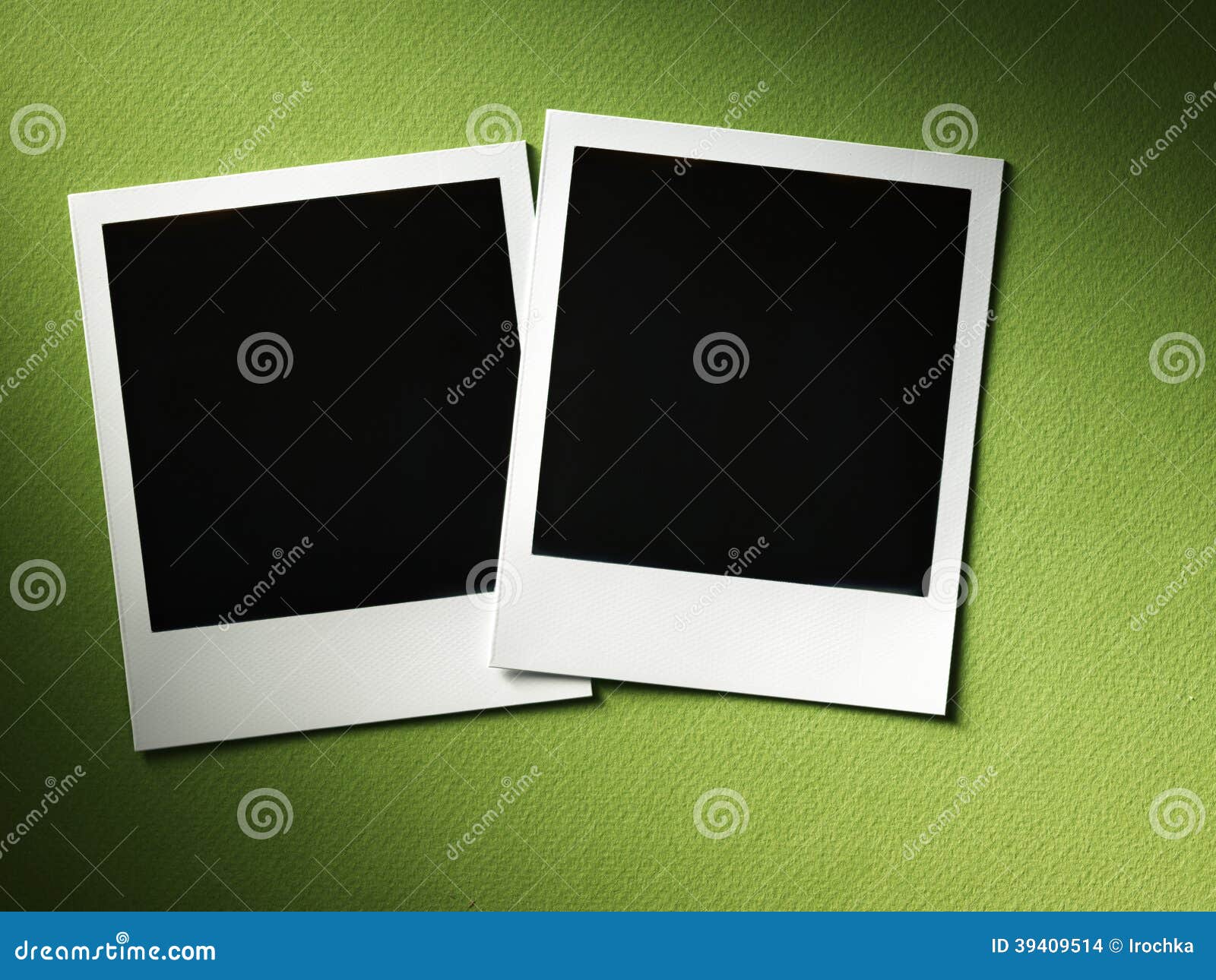 Polaroid style photo frame stock illustration. Illustration of blank ...
