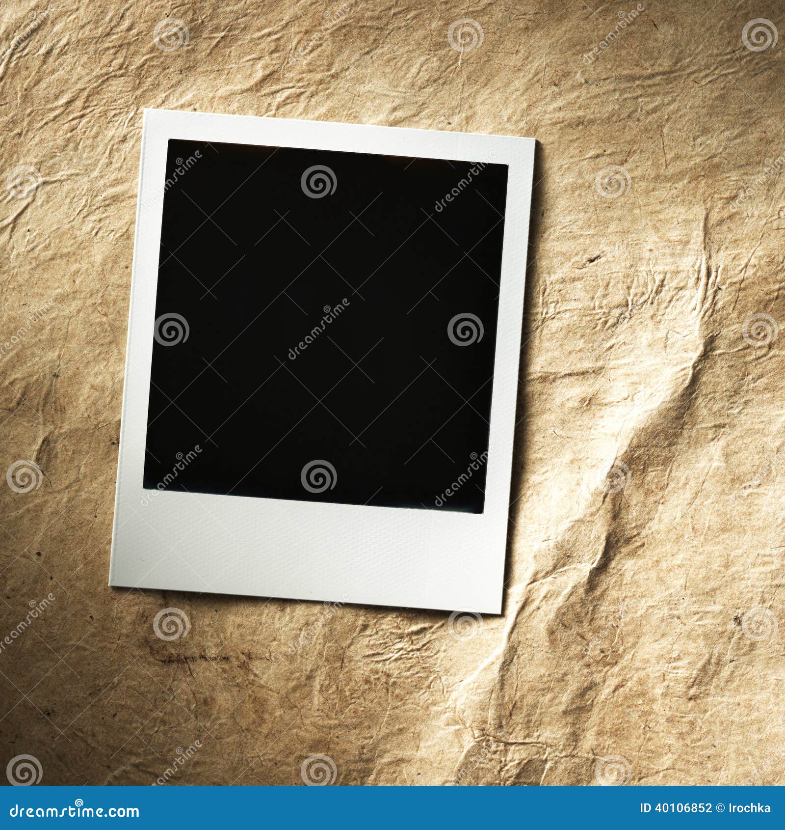 Polaroid style photo frame stock photo. Image of retro - 40106852
