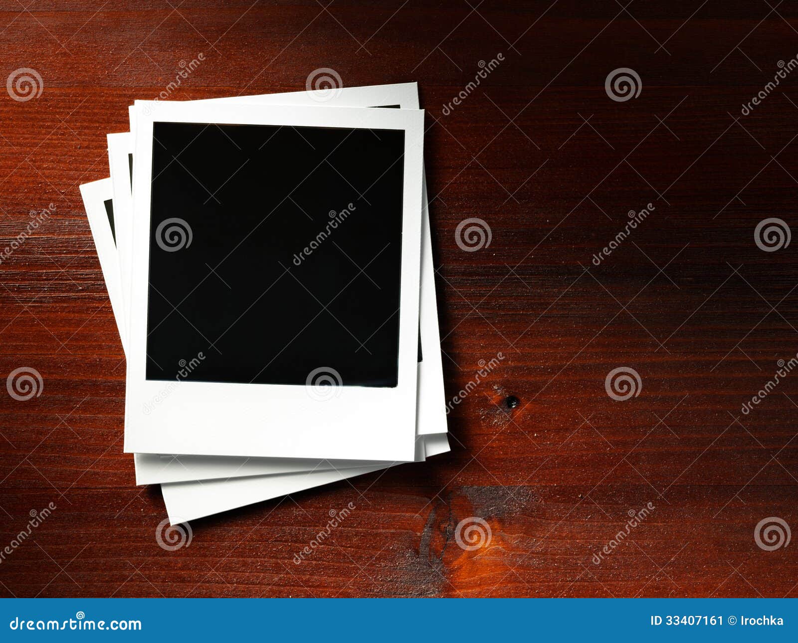 Polaroid style photo frame stock image. Image of paper - 33407161