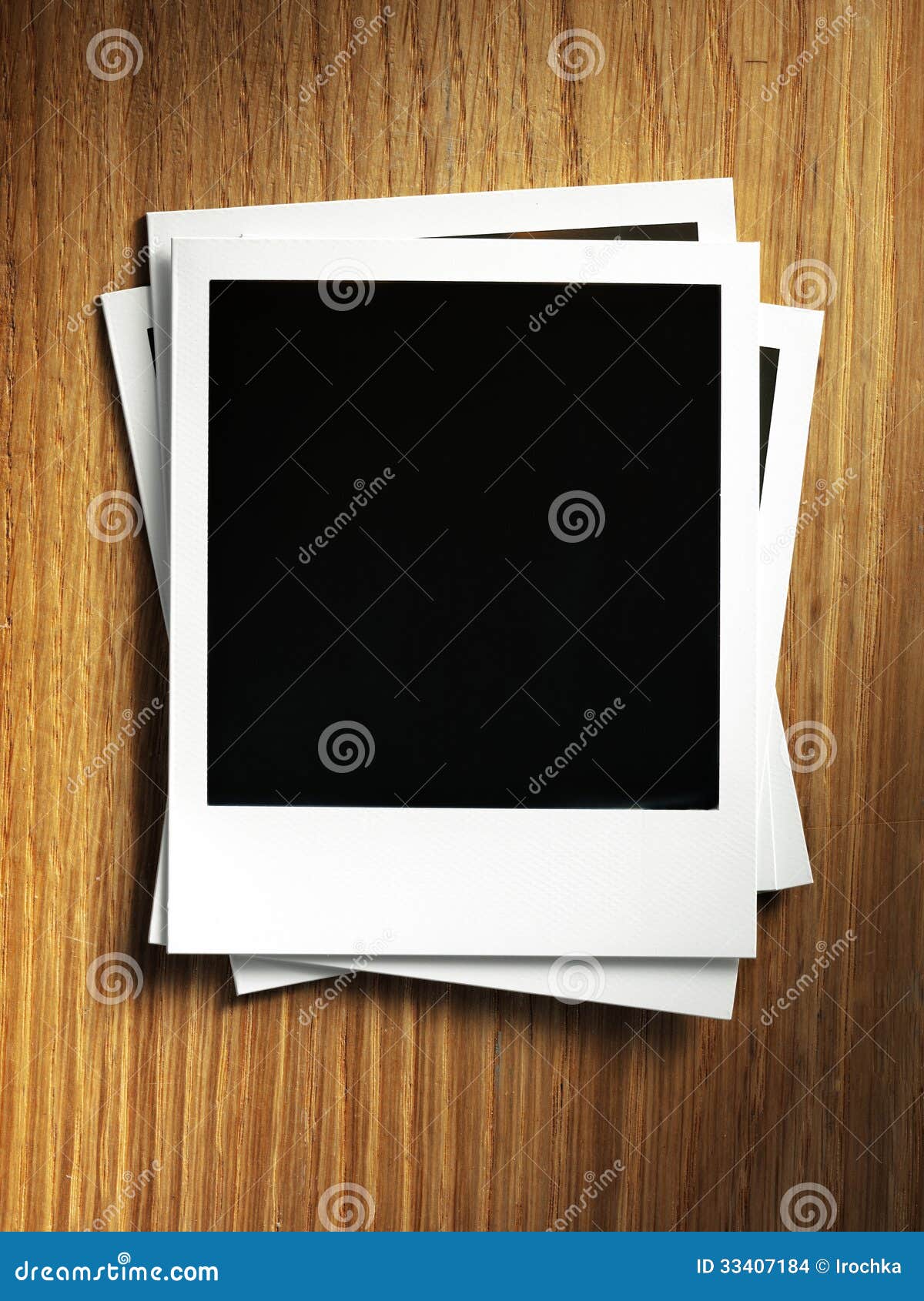 Polaroid style photo frame stock photo. Image of aged - 33407184
