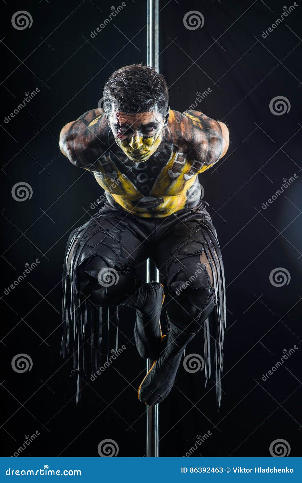 On the Pole Bodyart Scorpion Stock Image - Image of demon, comic: 86392463