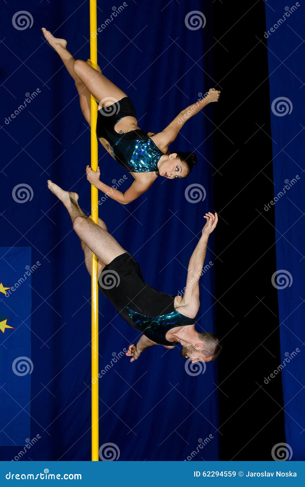 POLE DANCE CHAMPIONSHIP - Doubles Editorial Stock Image - Image of ...