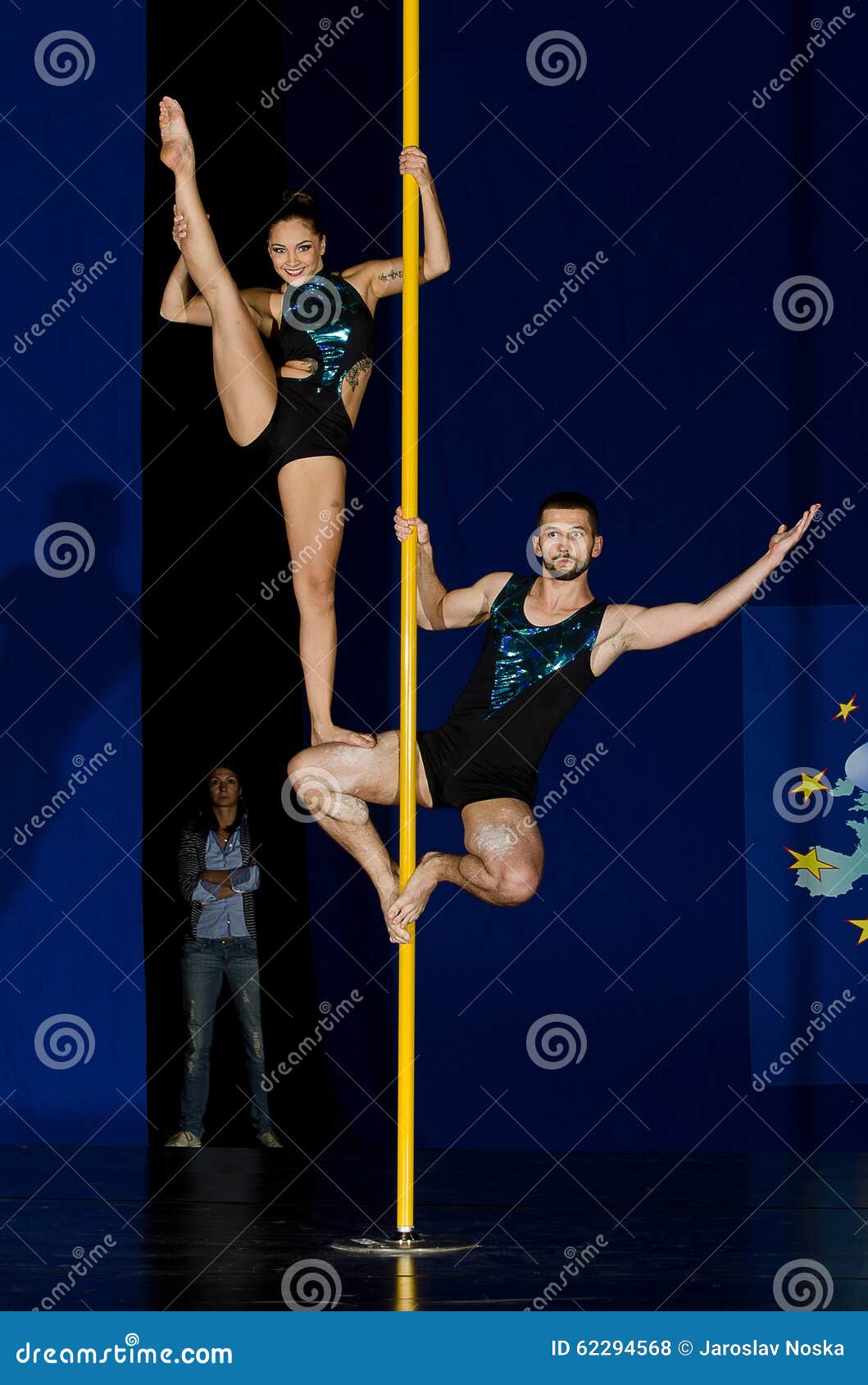 POLE DANCE CHAMPIONSHIP - Doubles Editorial Stock Photo - Image of ...
