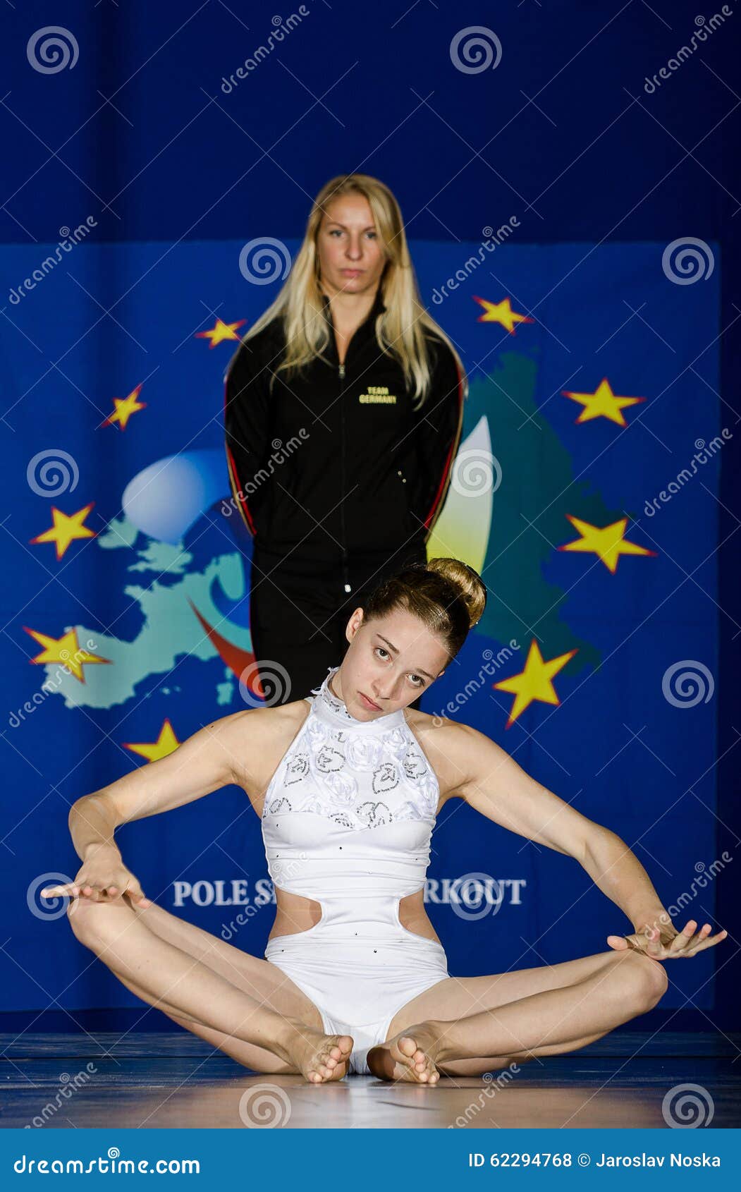 POLE DANCE CHAMPIONSHIP - Junior Editorial Stock Photo - Image of brown ...