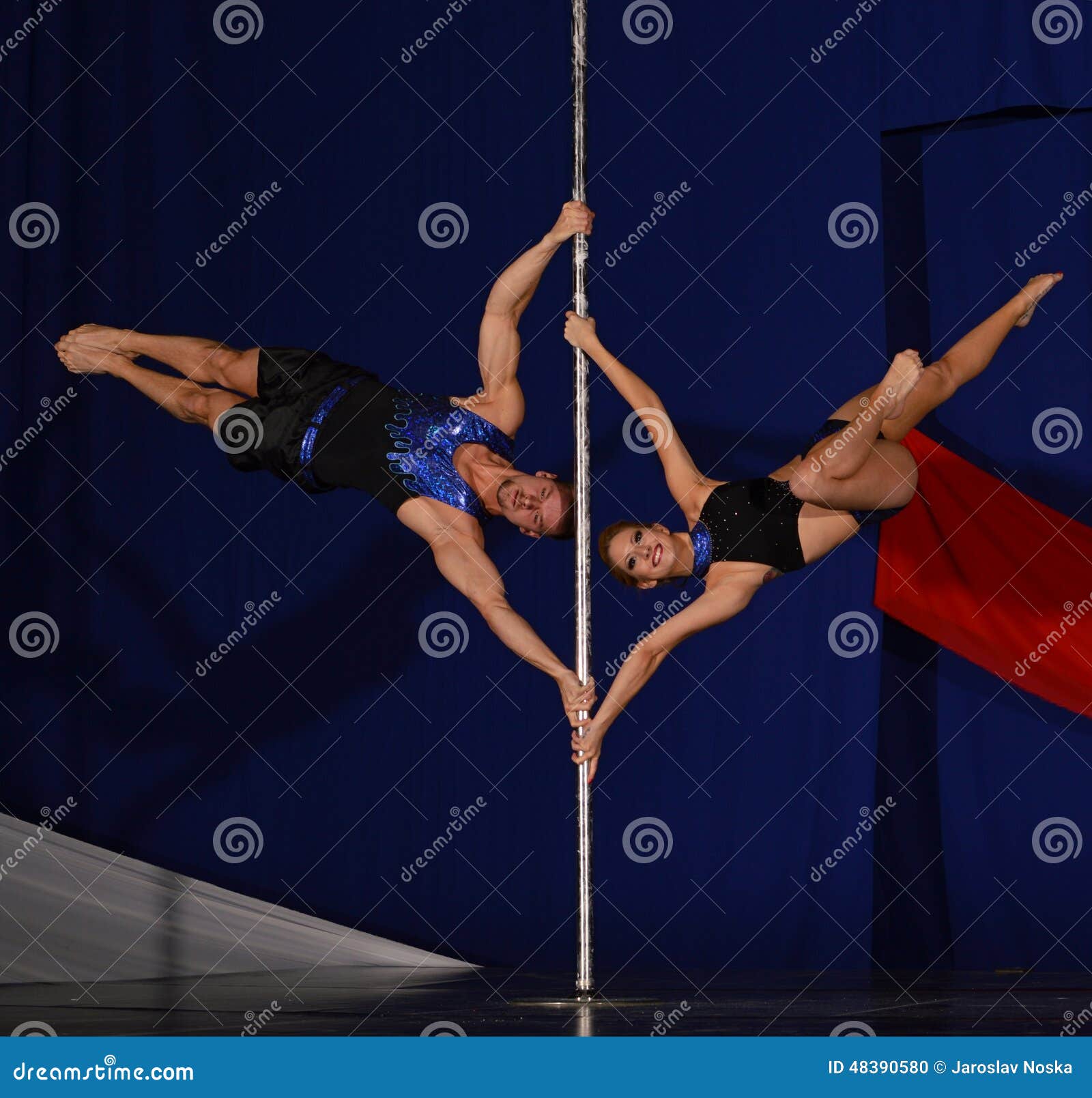 POLE DANCE WORLD CHAMPIONSHIP - Doubles Editorial Image - Image of ...