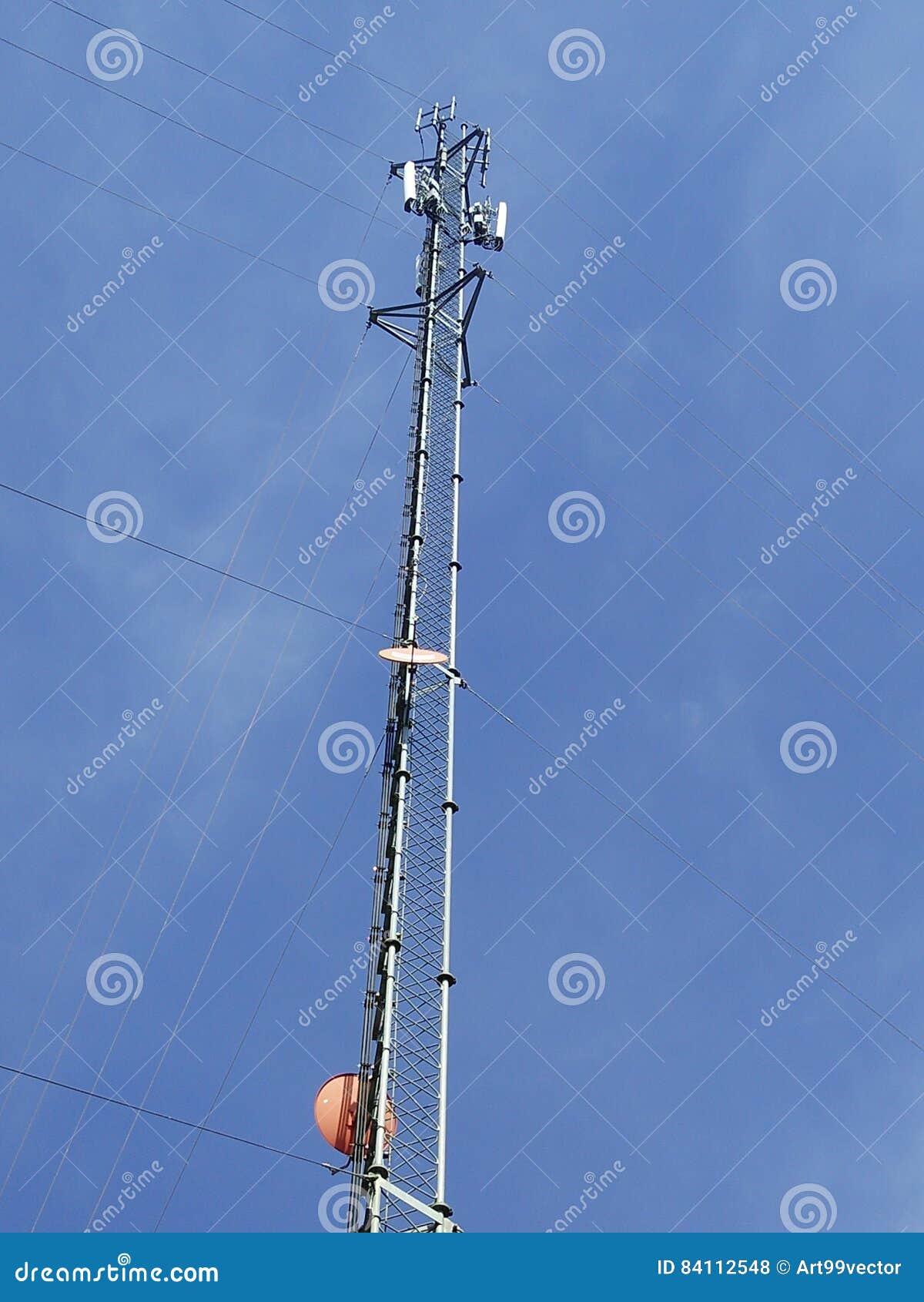 Poles Communications Network Stock Photo - Image of antenna, mobile ...