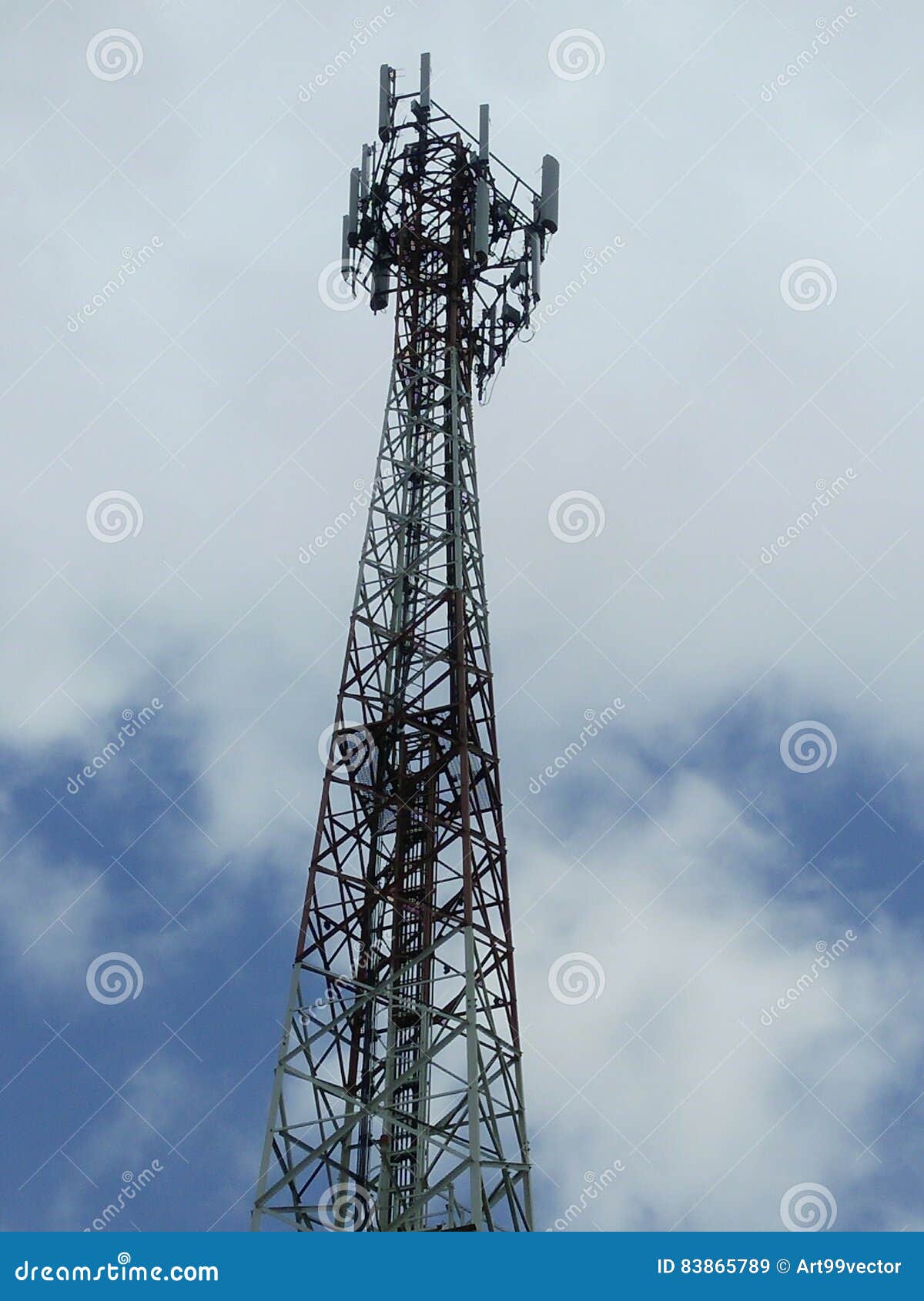 Poles Communications Network Stock Image - Image of cable, tower: 83865789