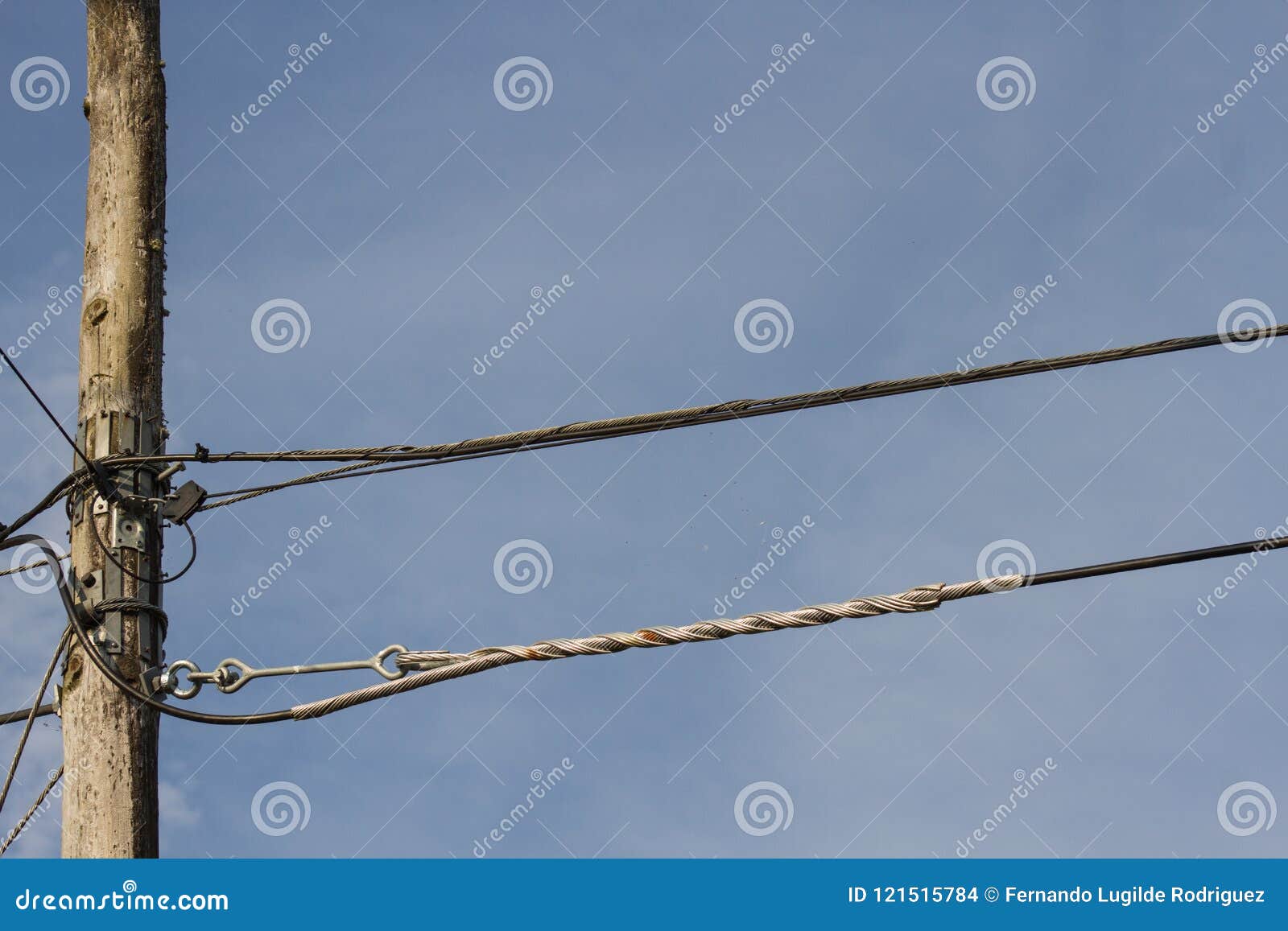 Communication Poles by Copper Stock Photo - Image of poles, copper ...