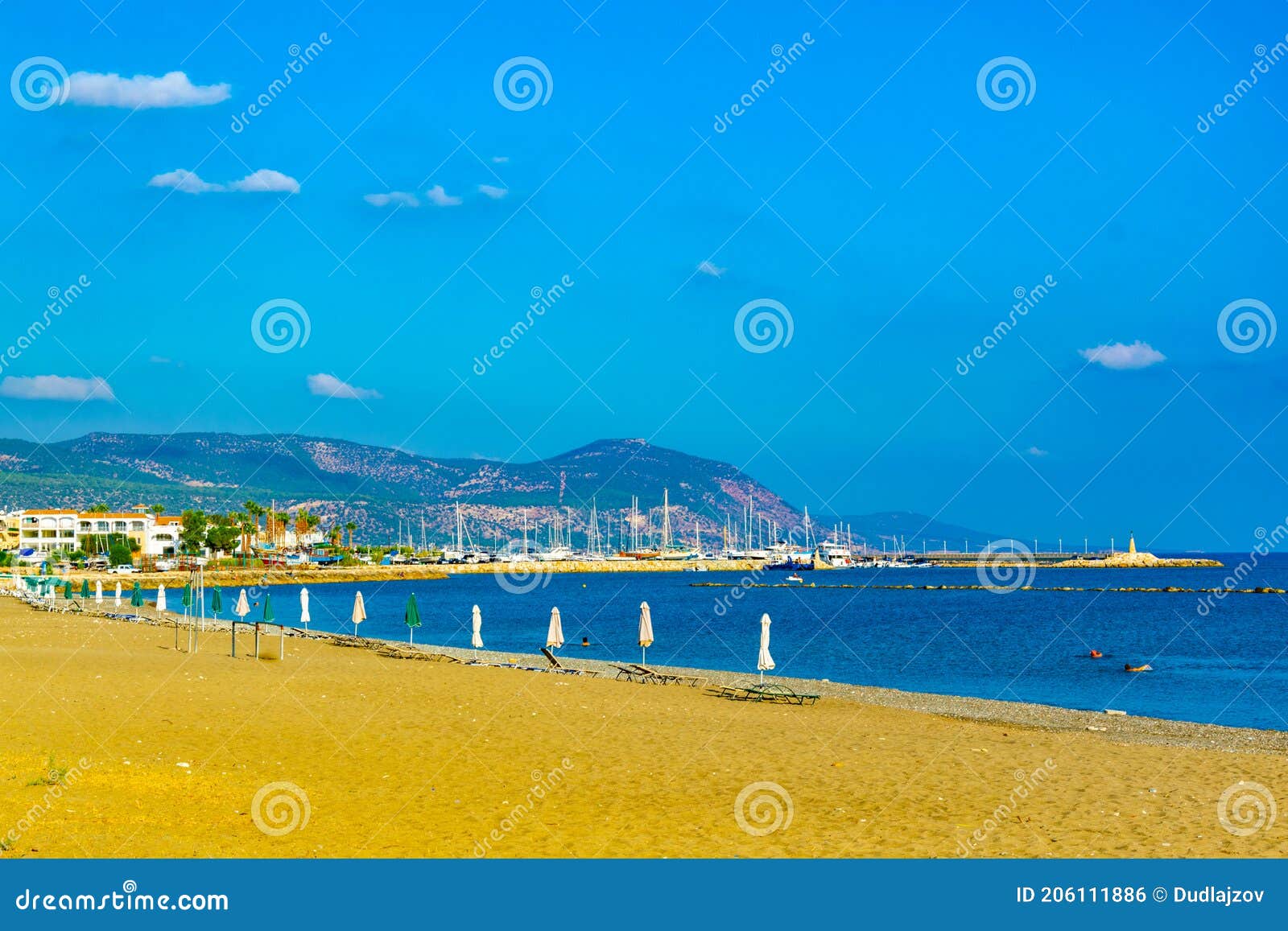 Poli beach on Cyprus stock photo. Image of polis, coast - 206111886
