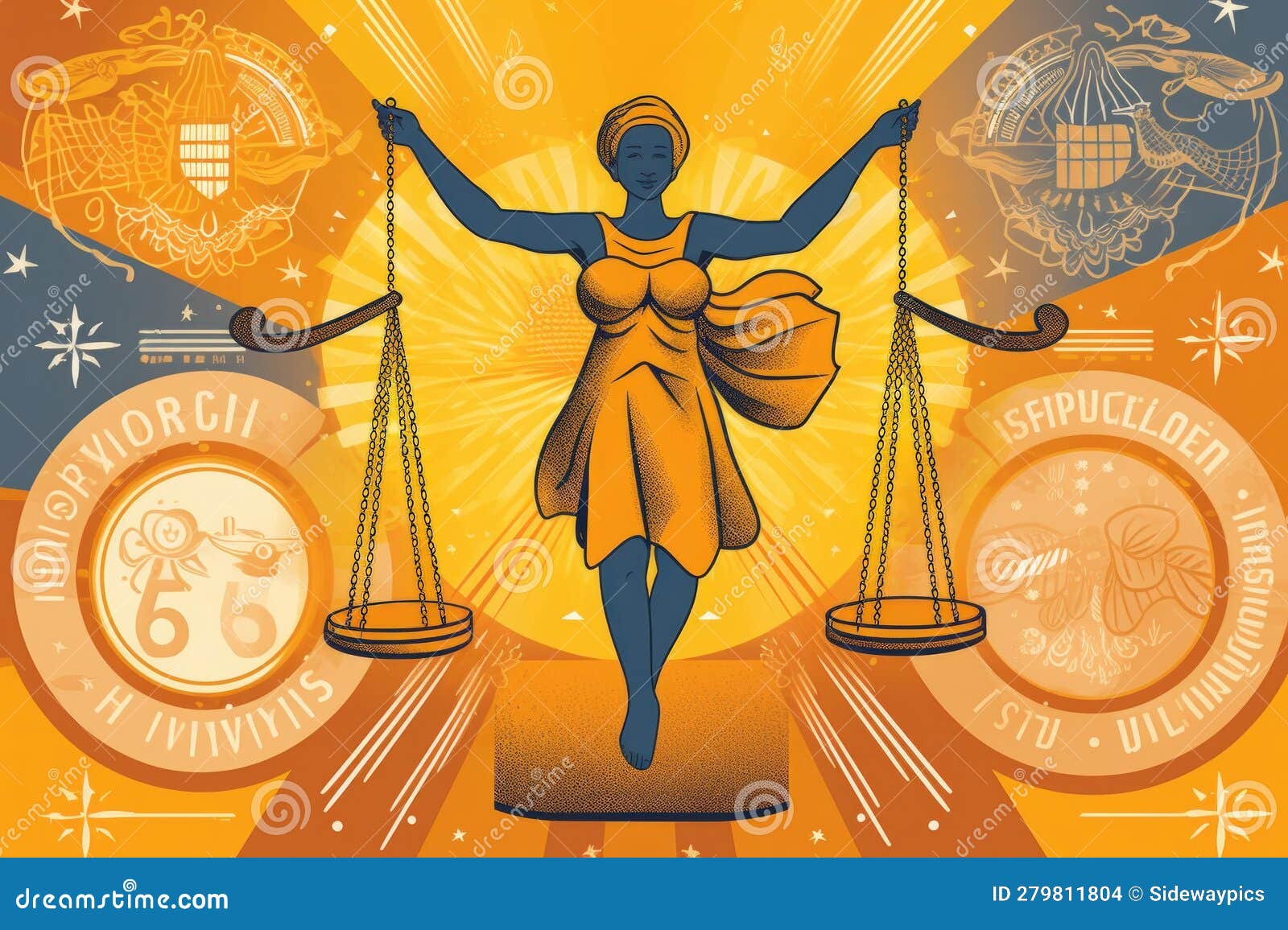 Police Accountability - Generative AI Stock Illustration - Illustration ...