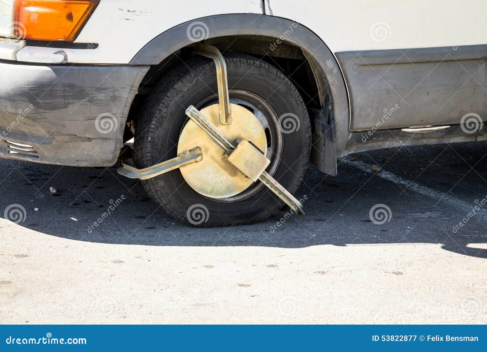 Police anti-theft device stock image. Image of danger - 53822877