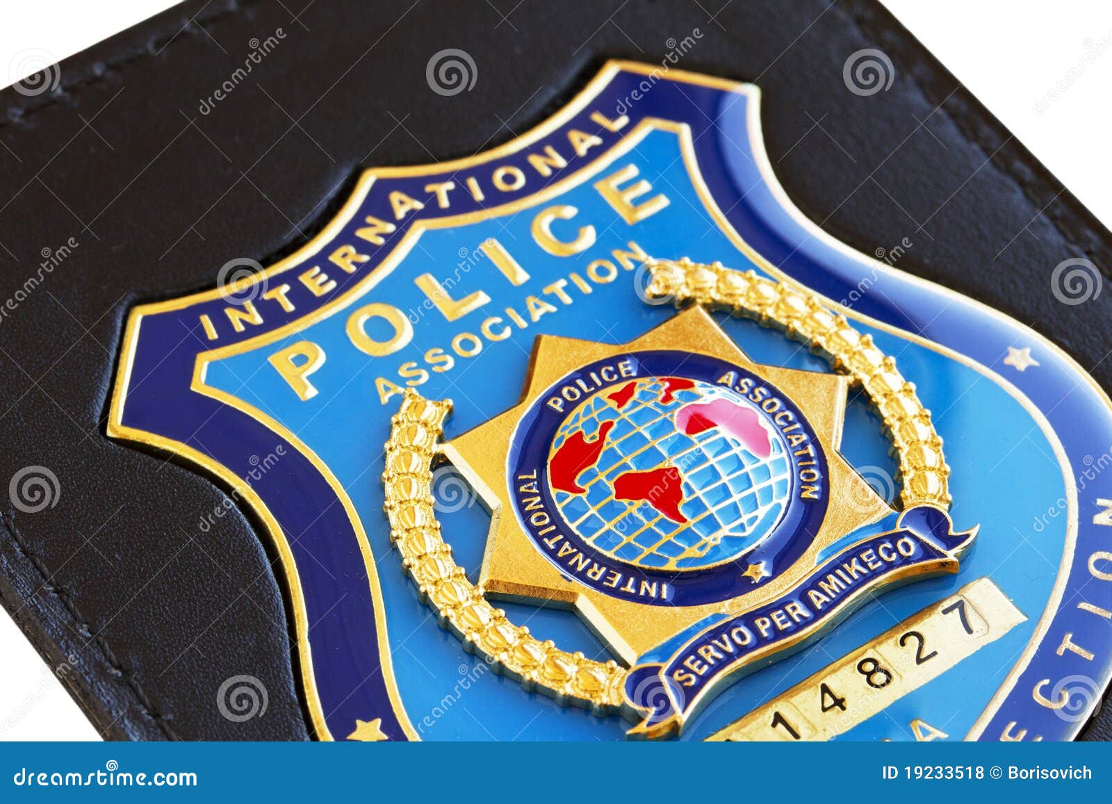 Police badge editorial stock photo. Image of shield, protection - 19233518