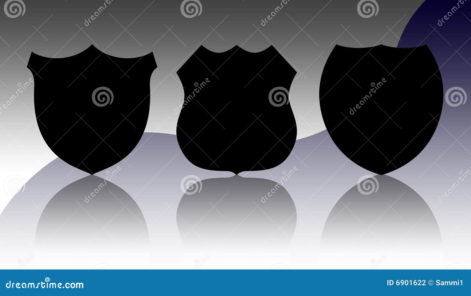 Police Badges. Security Signs And Symbols Government Department Officer ...