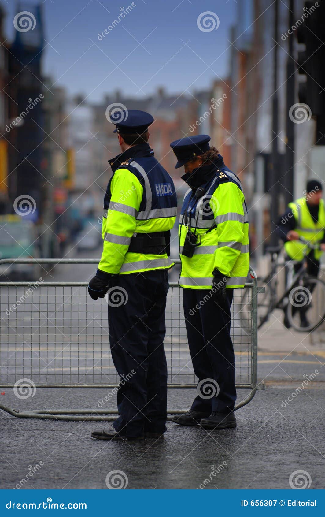 Police Barricade stock image. Image of officers, safety - 656307
