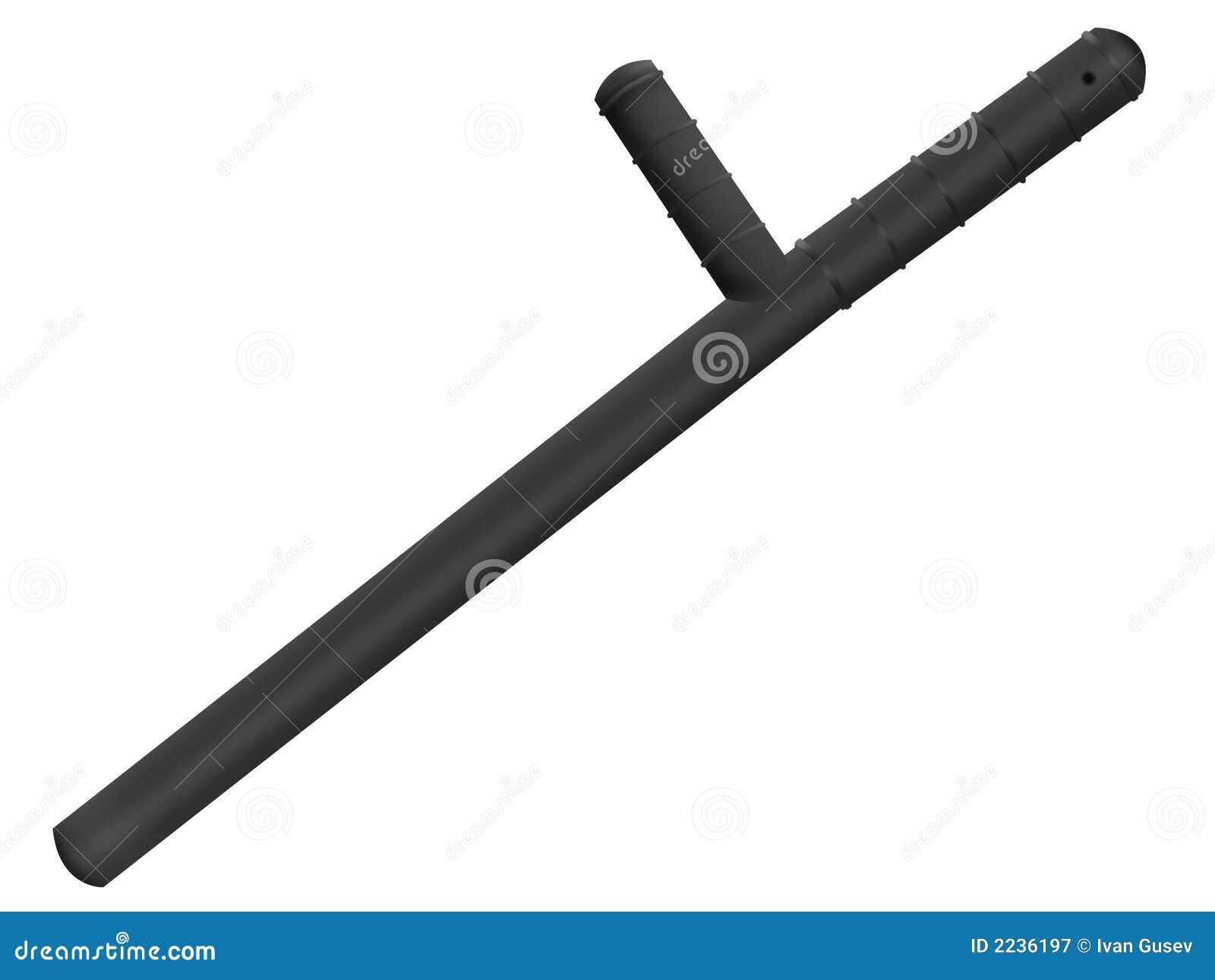 Police bat stock image. Image of order, impact, white - 2236197