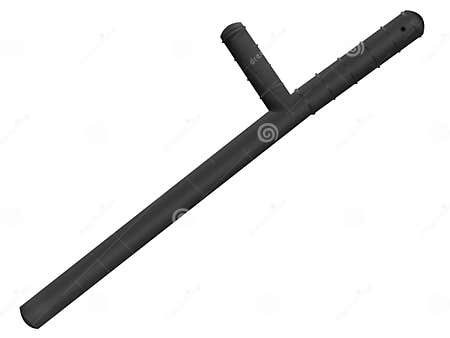 Police bat stock image. Image of order, impact, white - 2236197