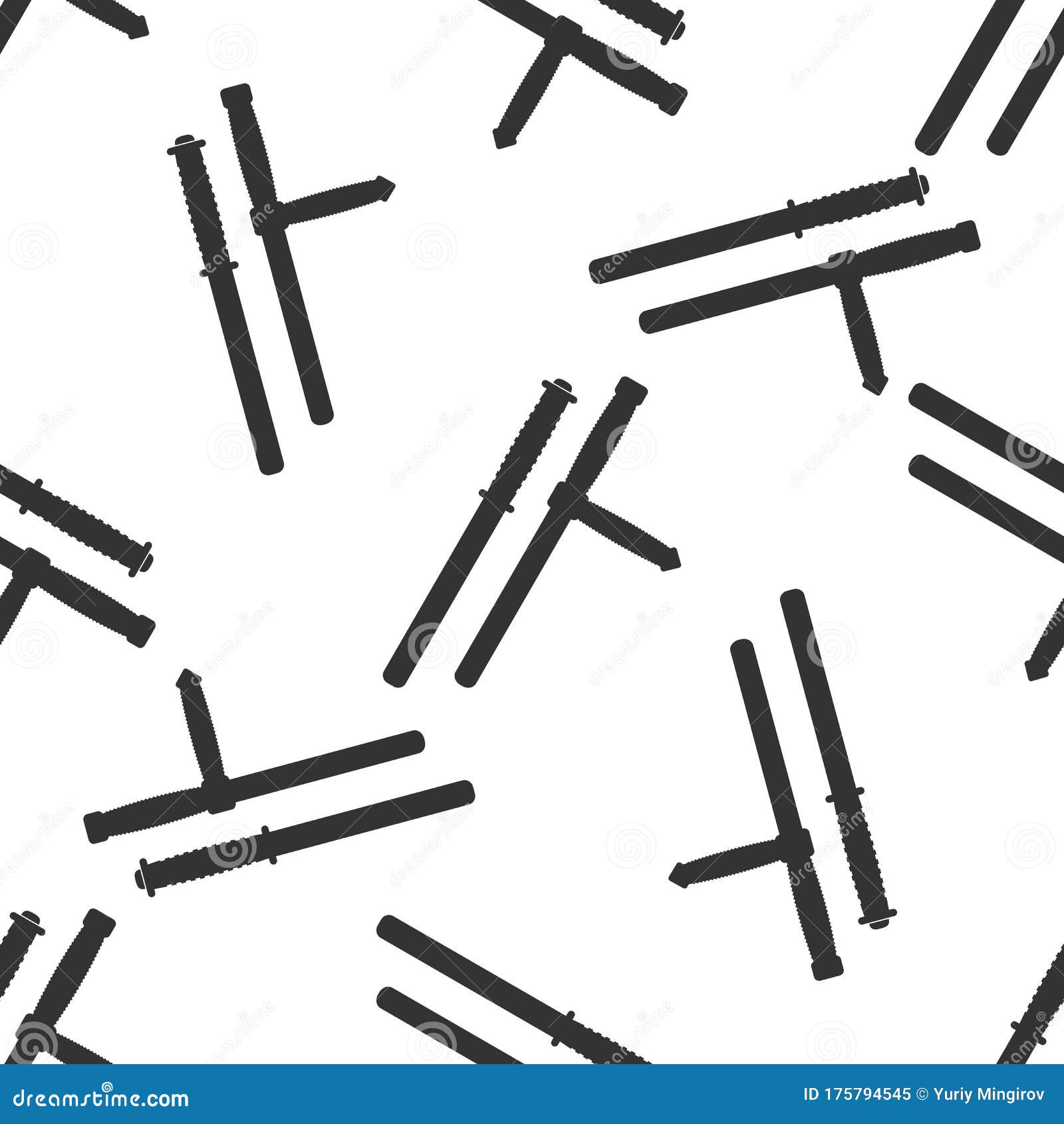 Nightstick Icon. Trendy Nightstick Logo Concept On White Background ...