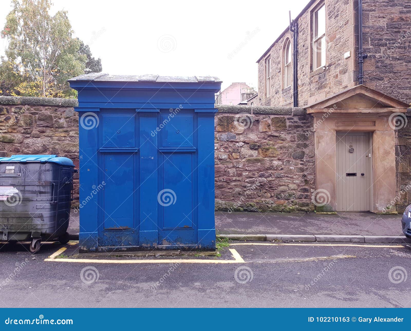 Police box stock image. Image of travel, wonder, edinburgh - 102210163