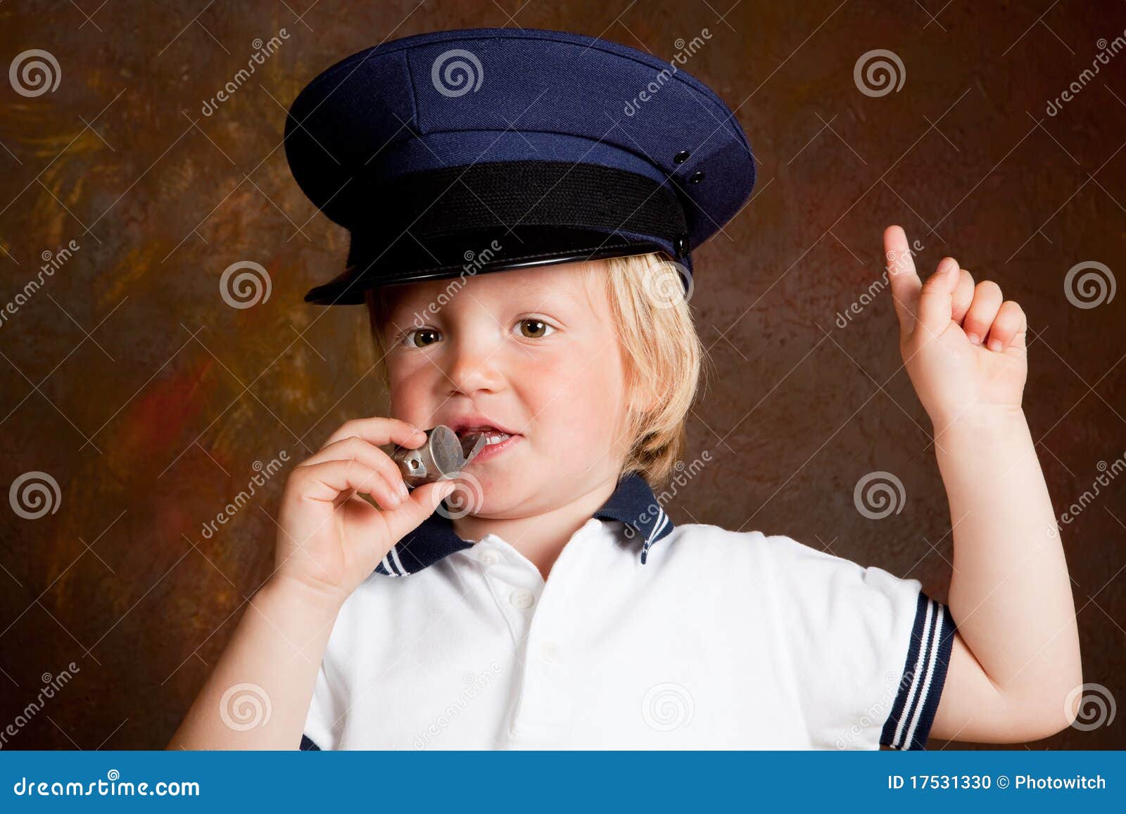 Police boy stock photo. Image of little, portrait, young - 17531330
