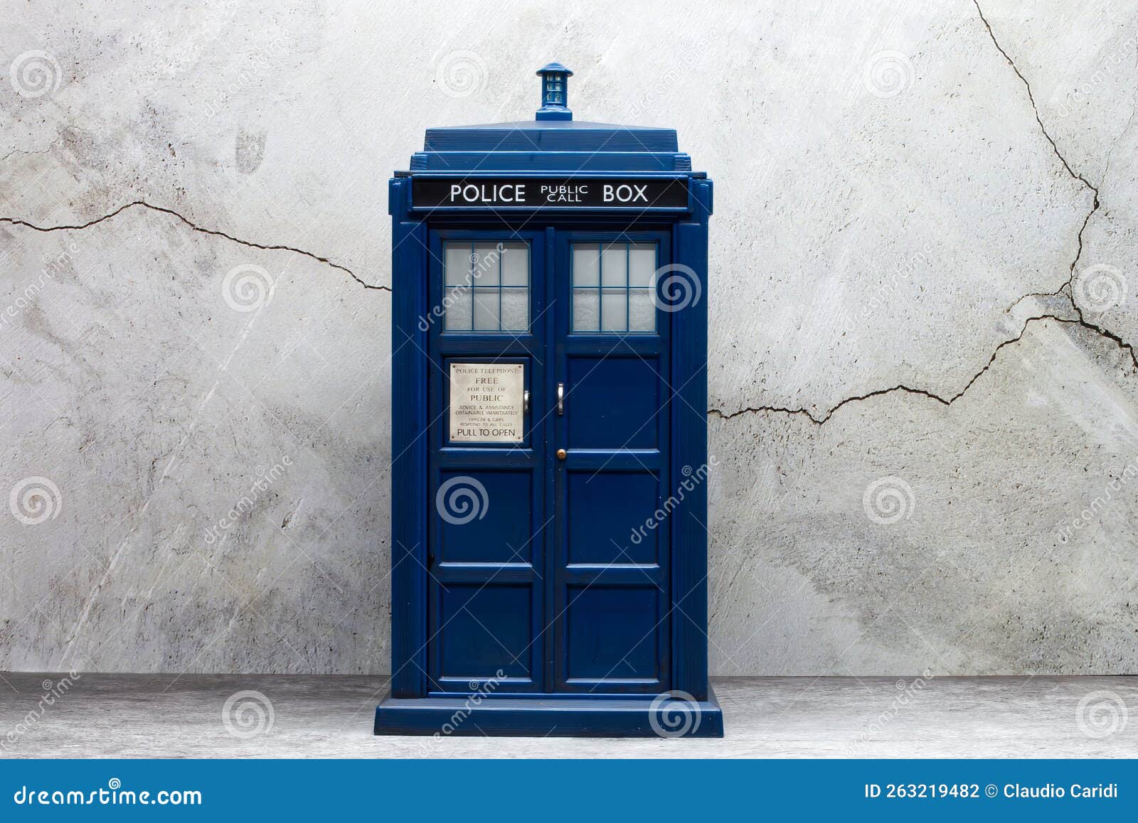 Police Call Box. Tardis from Doctor Who Stock Photo - Image of ...