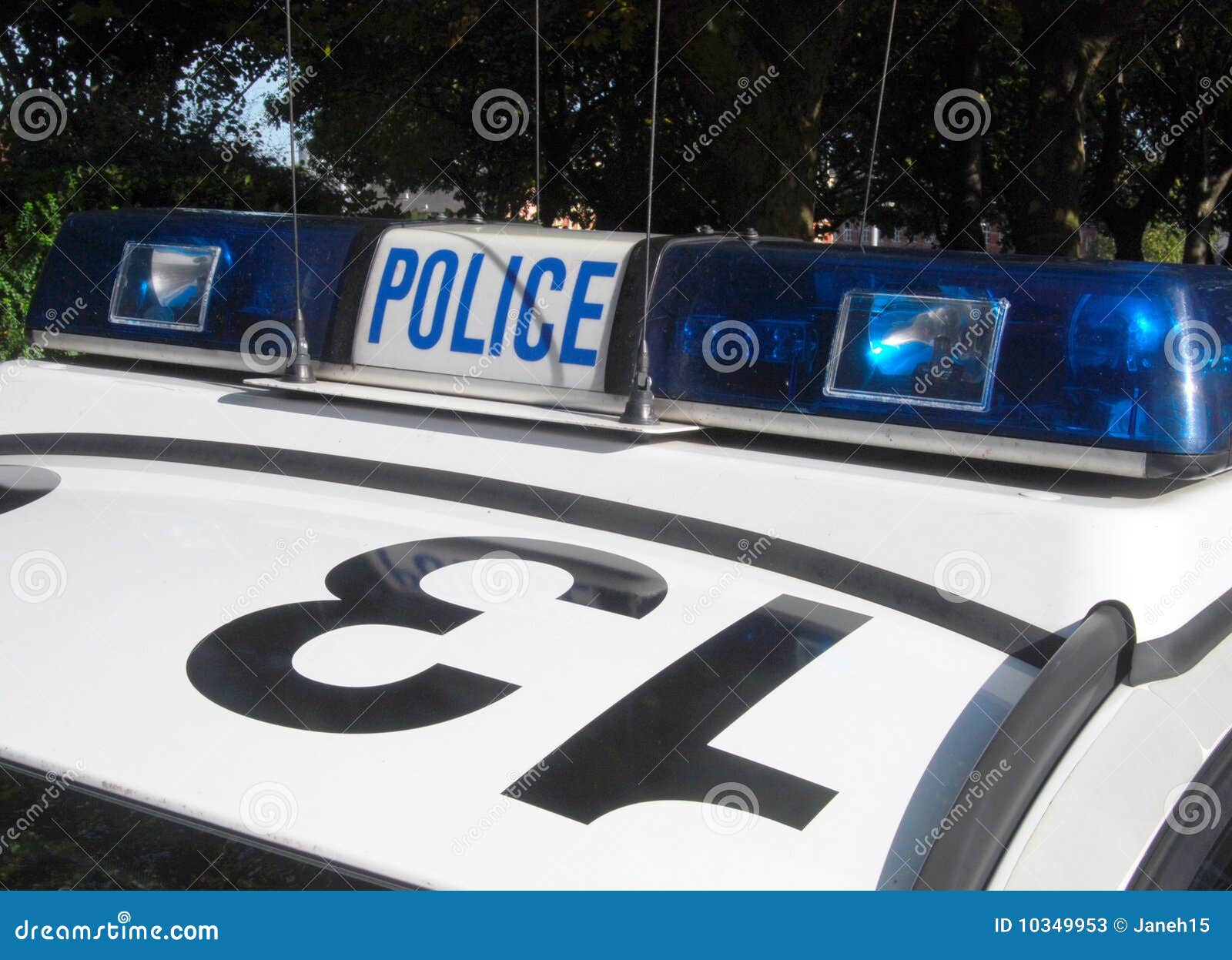 Police car stock image. Image of sign, white, automobile - 10349953