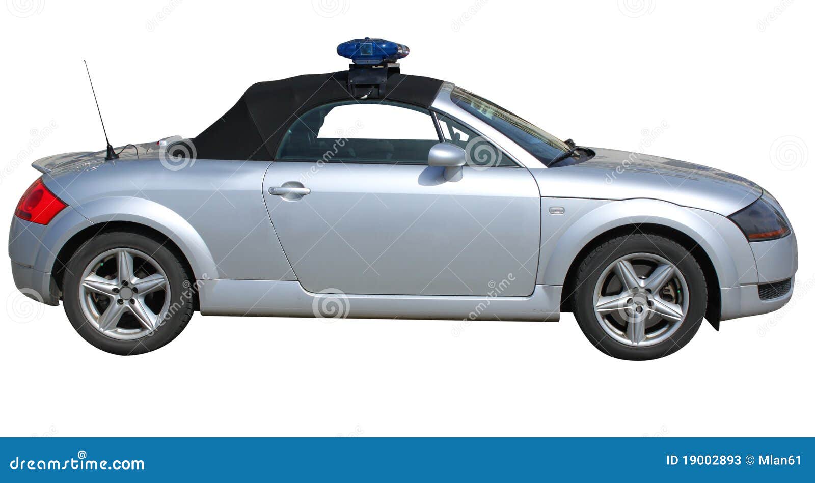 Police car stock image. Image of lamp, security, defence - 19002893