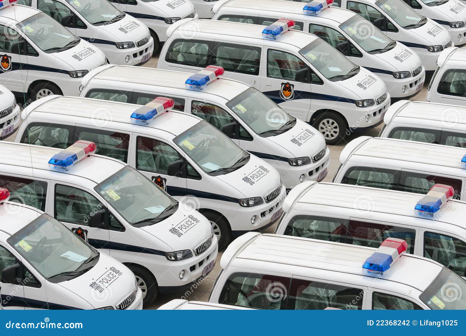 Police car editorial photography. Image of lights, police - 22368242