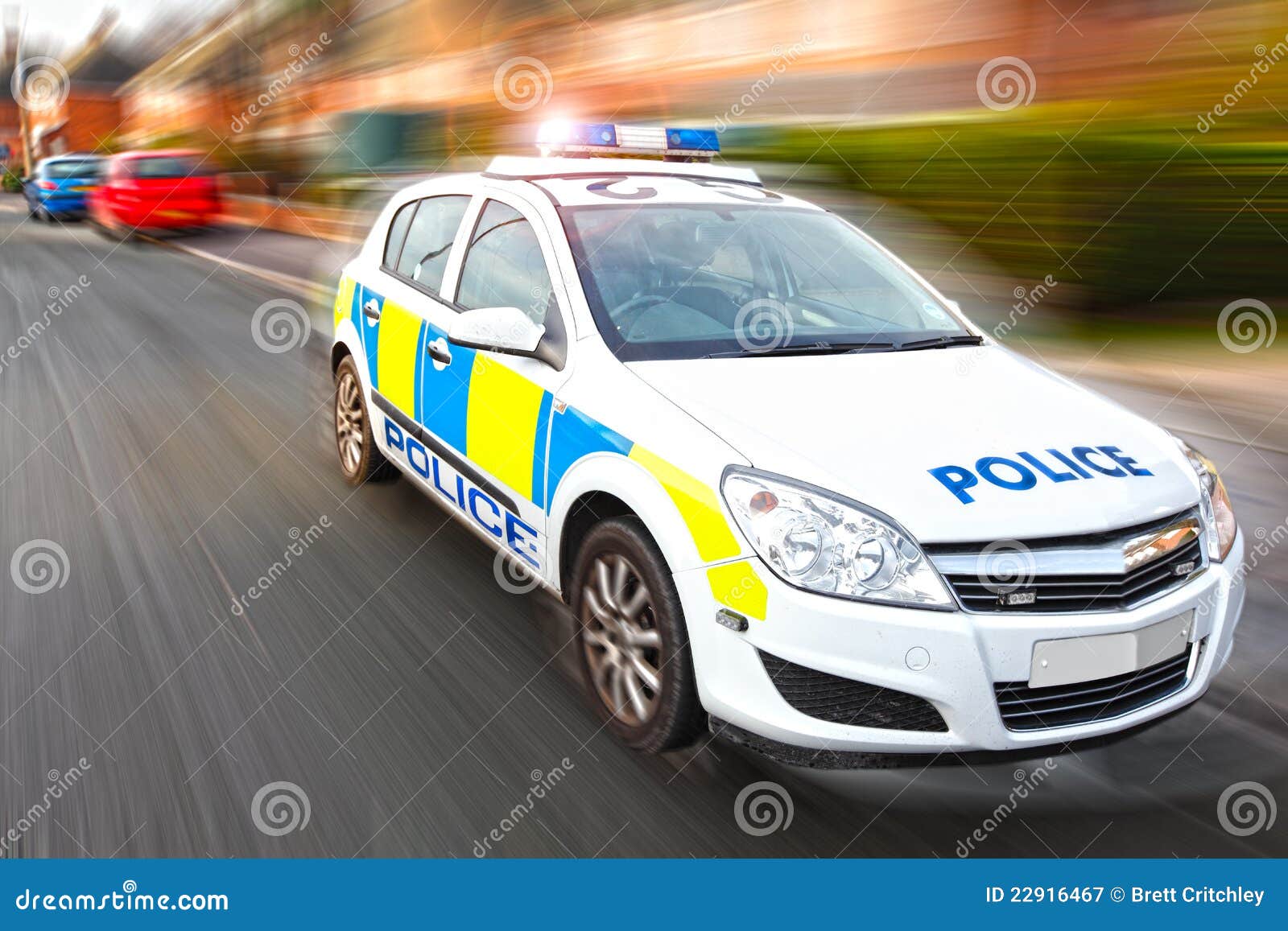Police car stock image. Image of england, safe, arrest - 22916467