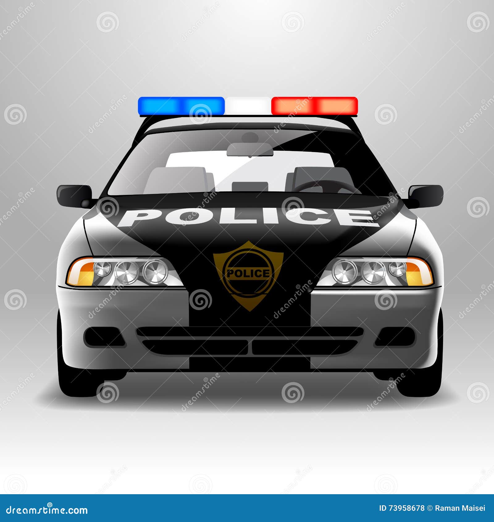 Frontal View Of Male Human Head With Half Muscles And Half Skull ...