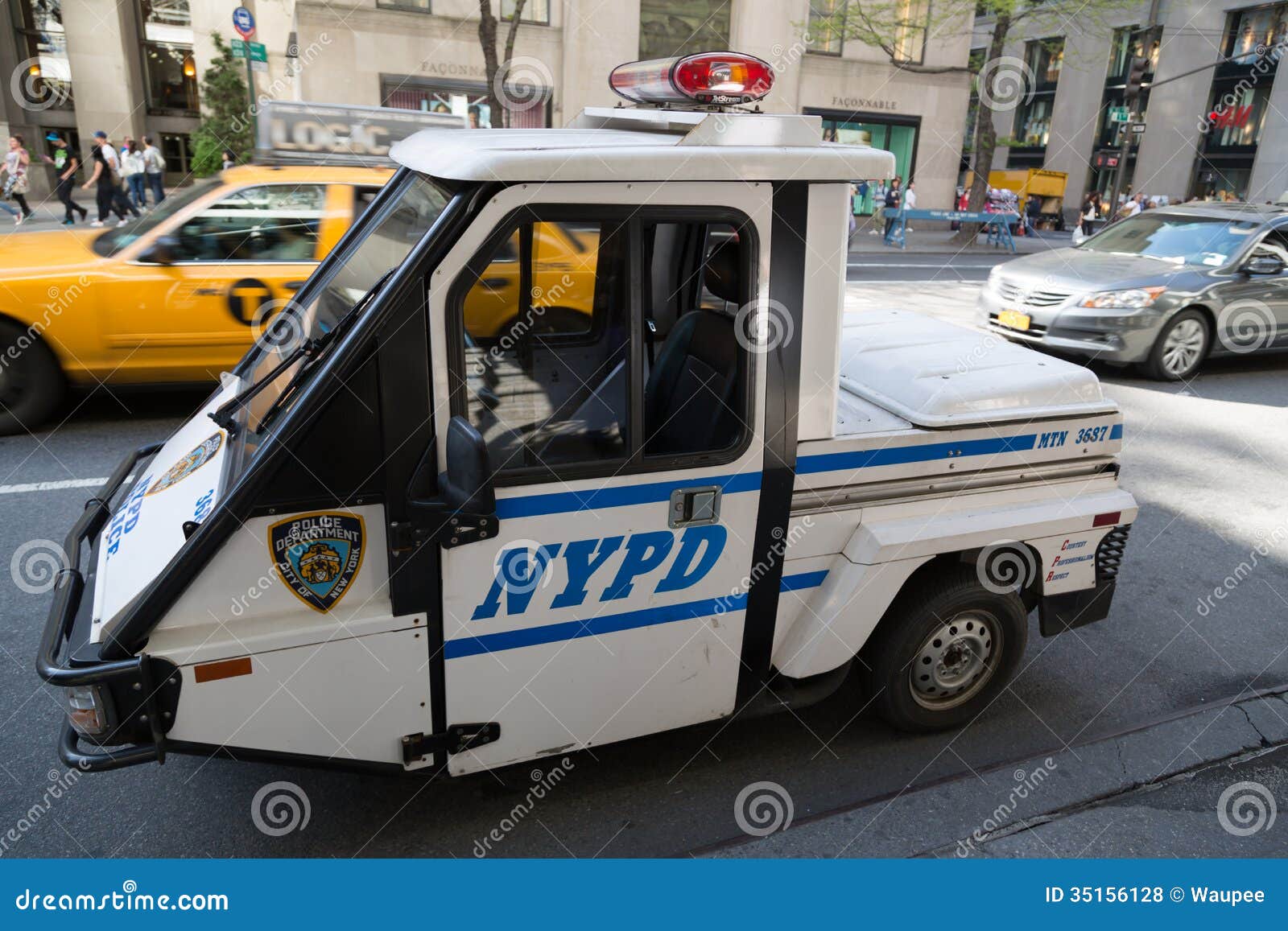 Police car editorial stock photo. Image of square, avenue - 35156128
