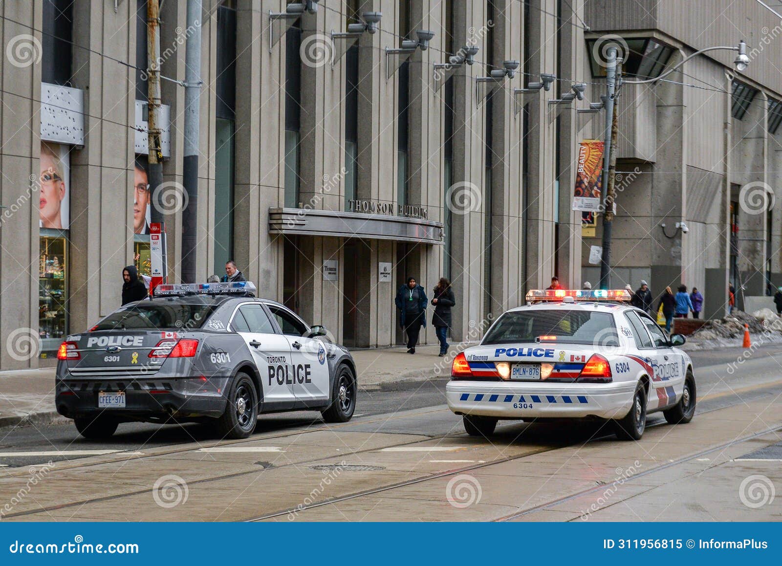 Police car in Toronto editorial image. Image of duty - 311956815