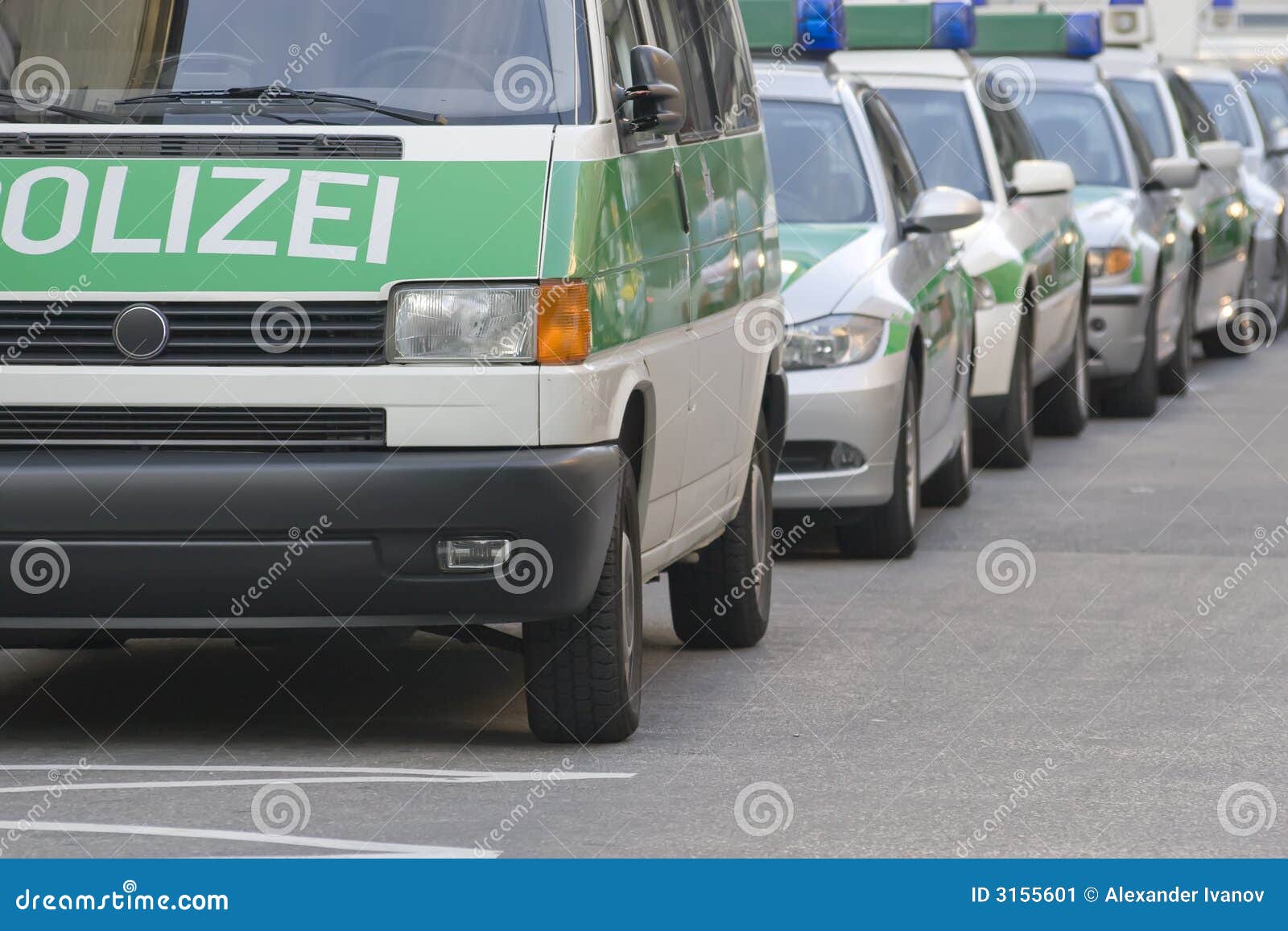 Police Cars. Germany Picture. Image: 3155601