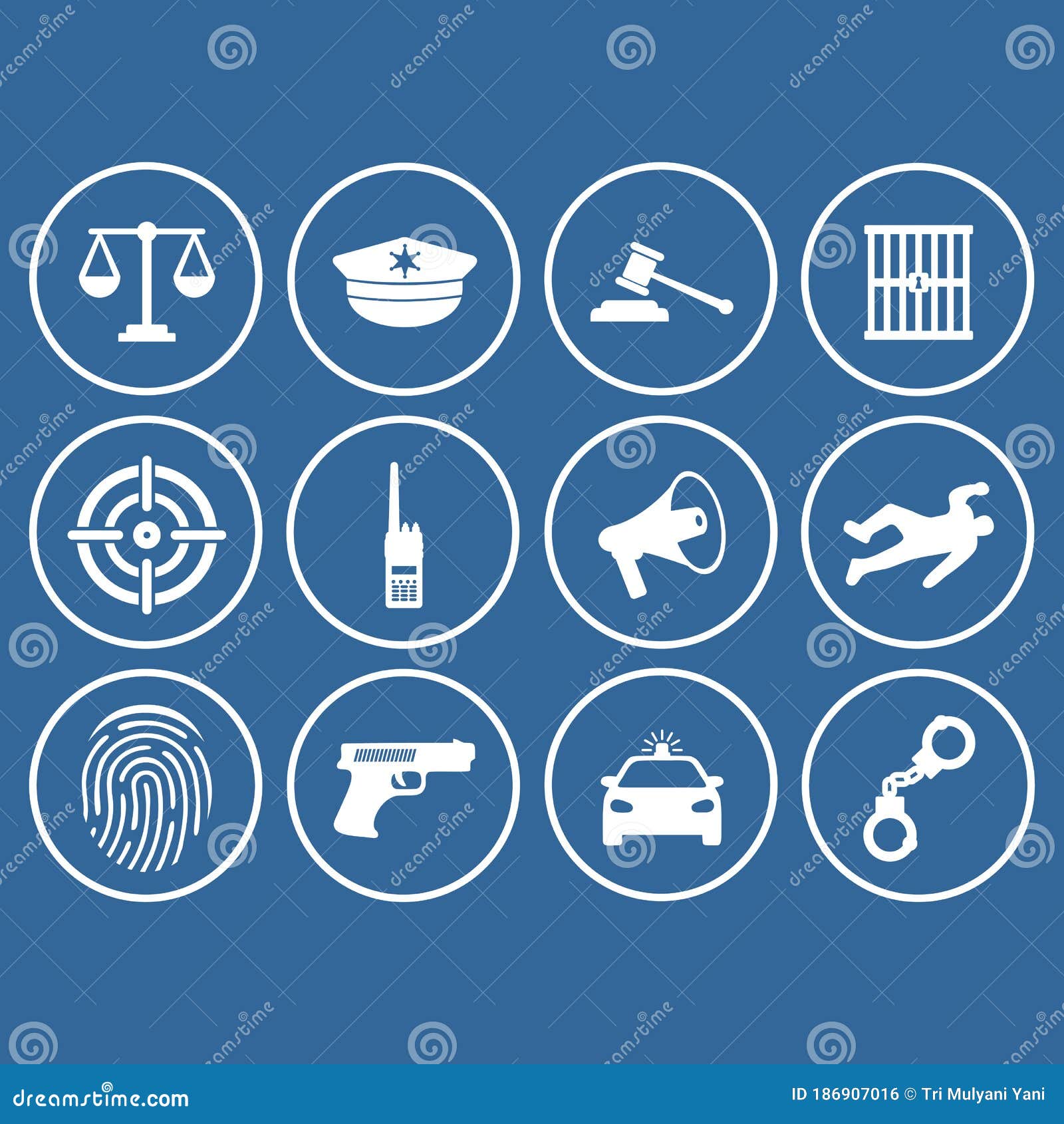 Police Icon Vector Design Symbol Stock Vector - Illustration of ...