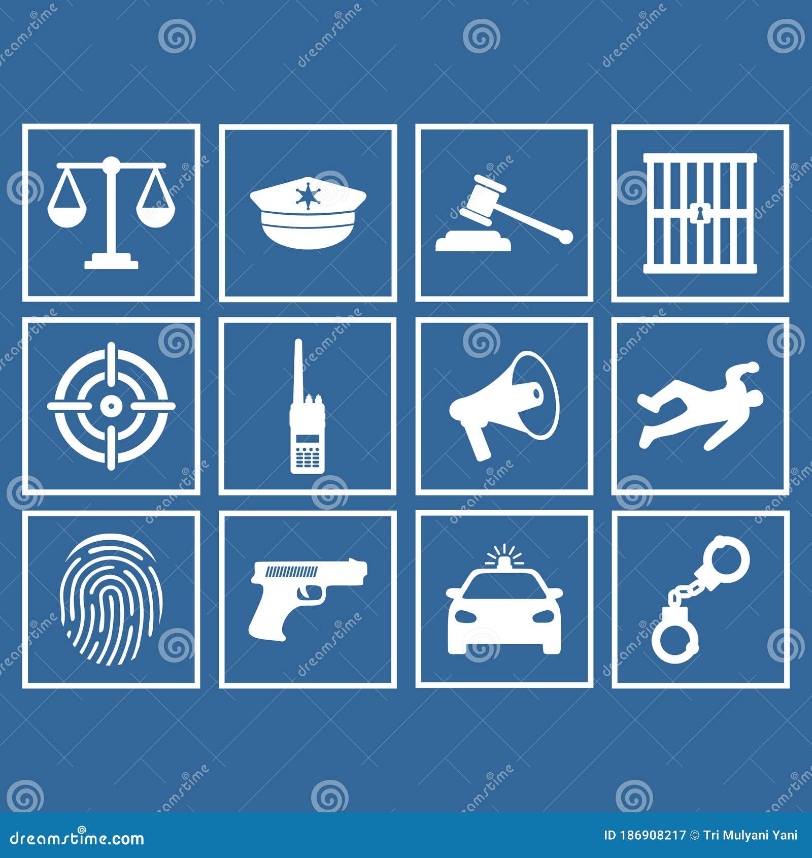 Police Icon Vector Design Symbol Stock Vector - Illustration of ...