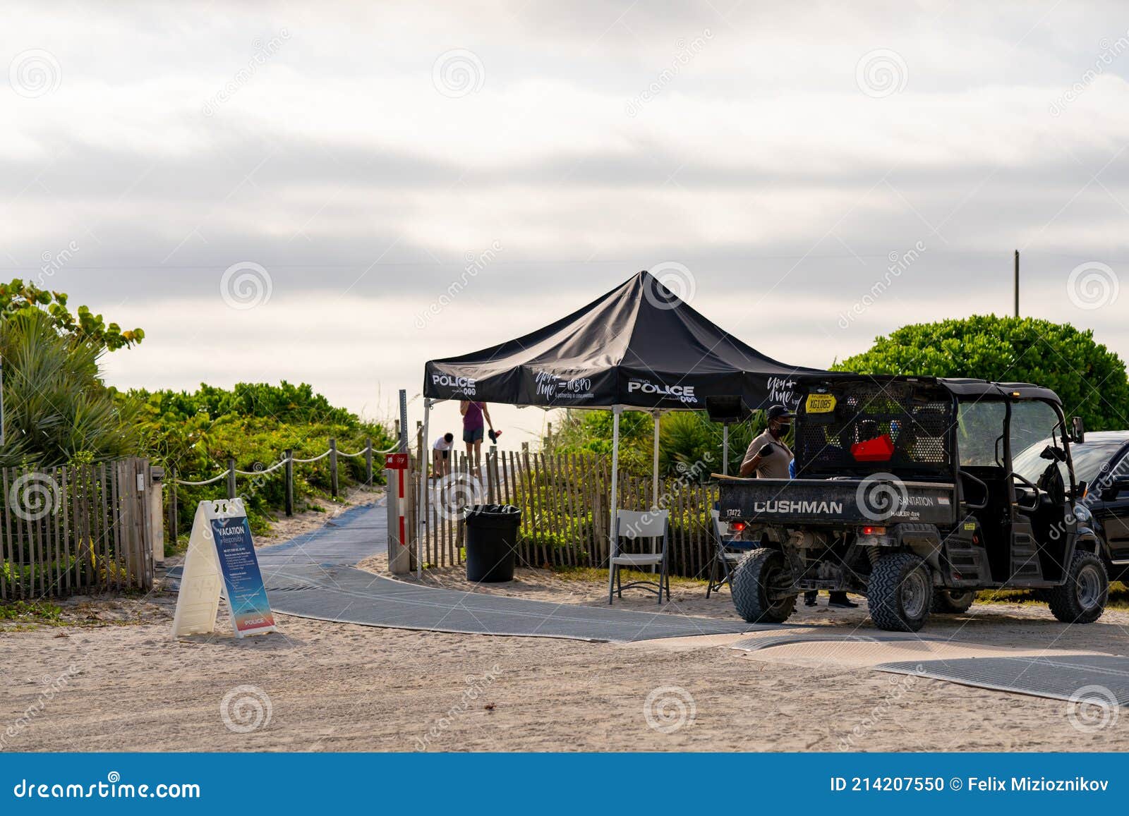 Police Check Post Information Sign And Post To Increase The Safety In ...