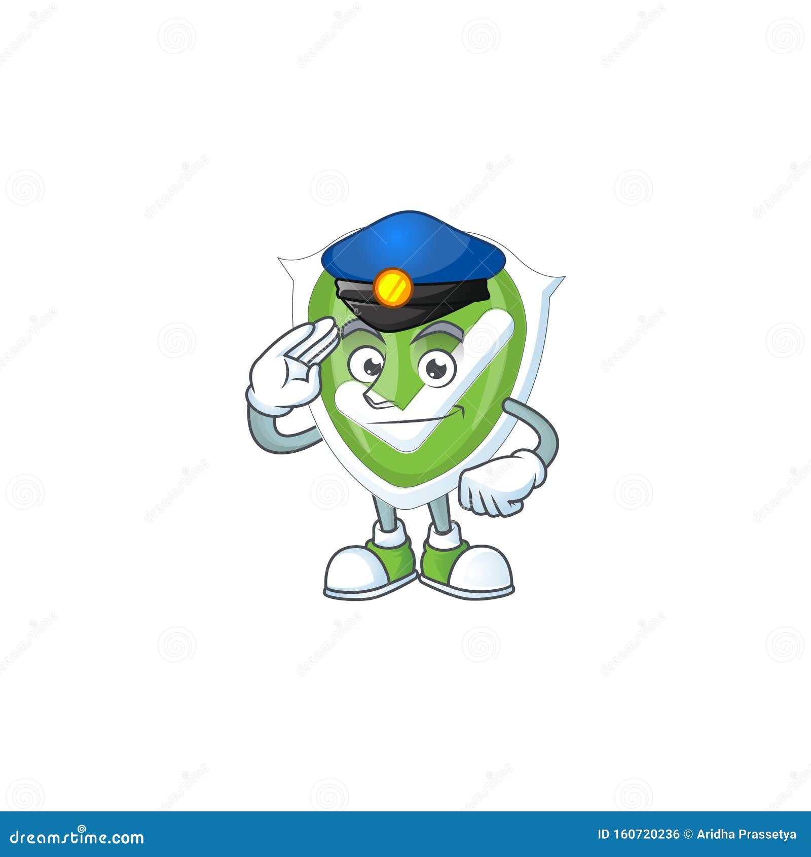 Police Checkmark Shield for Symbol a Protection Stock Vector ...