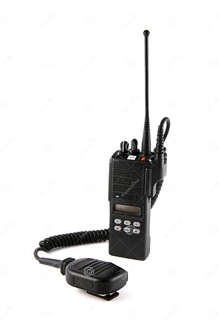 Police Communication Radio stock photo. Image of sergeant - 426684