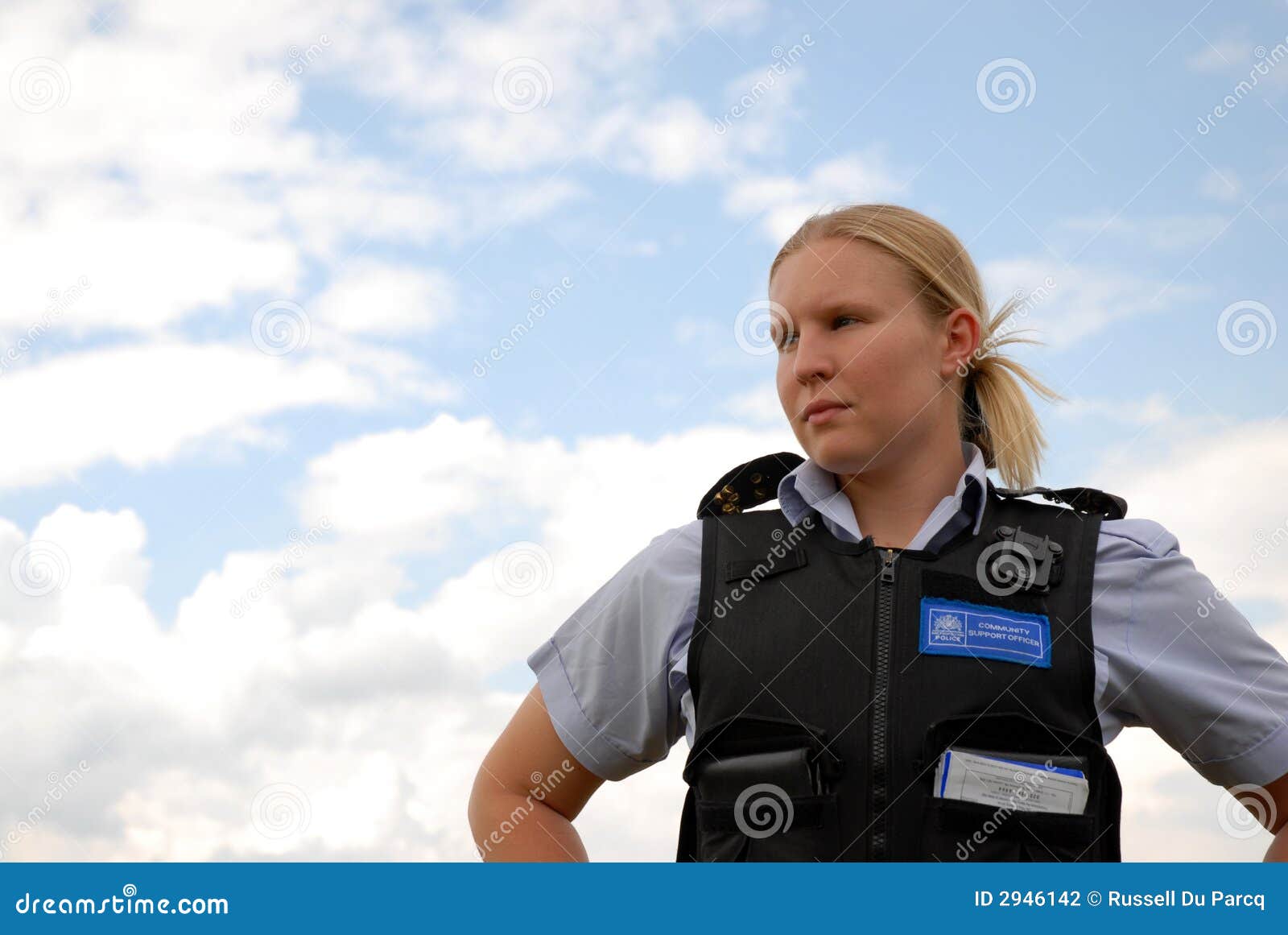 Police Community Officer stock photo. Image of radio, diversity - 2946142